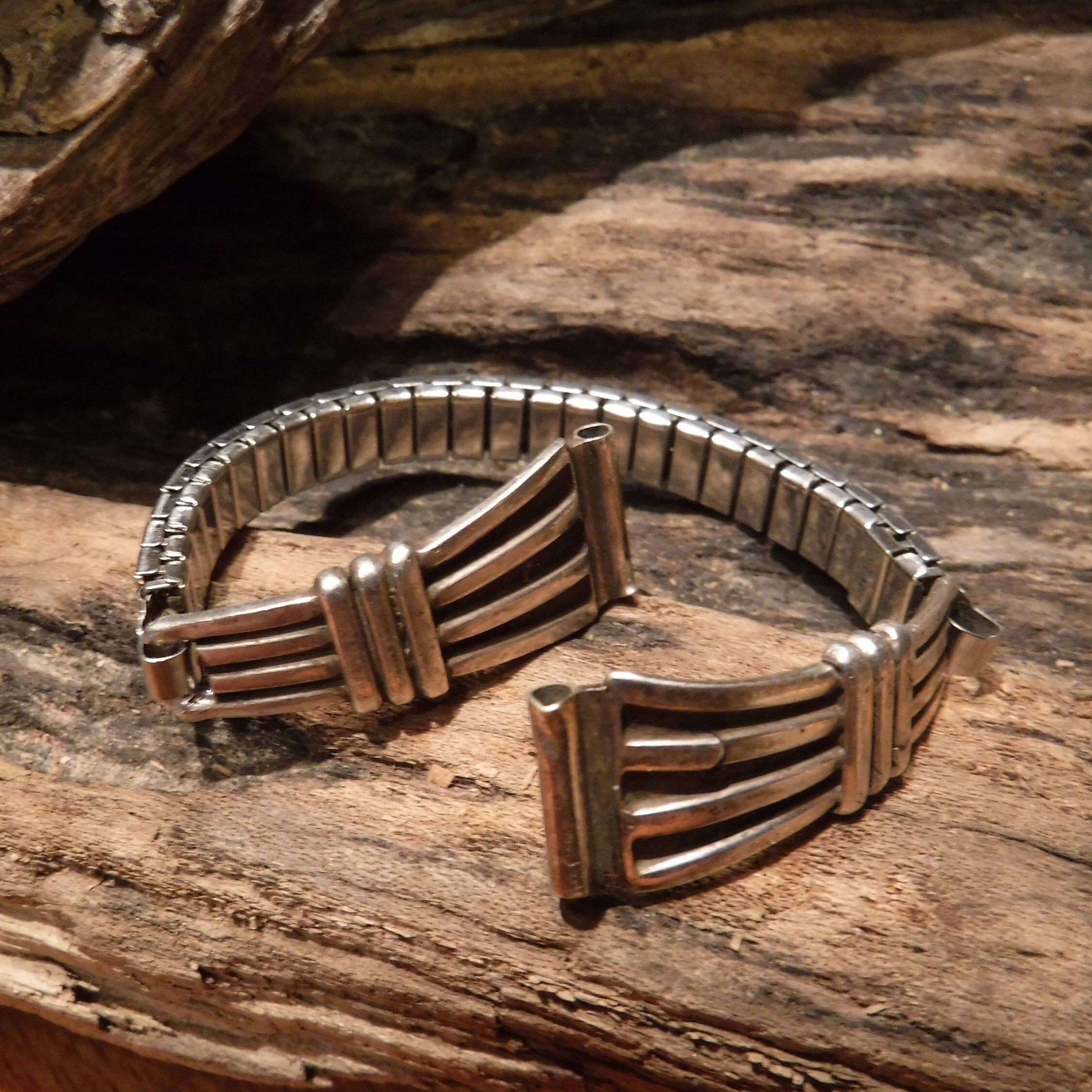Vintage Native American Watch Tips Navajo Vintage Sterling Silver Watch ...