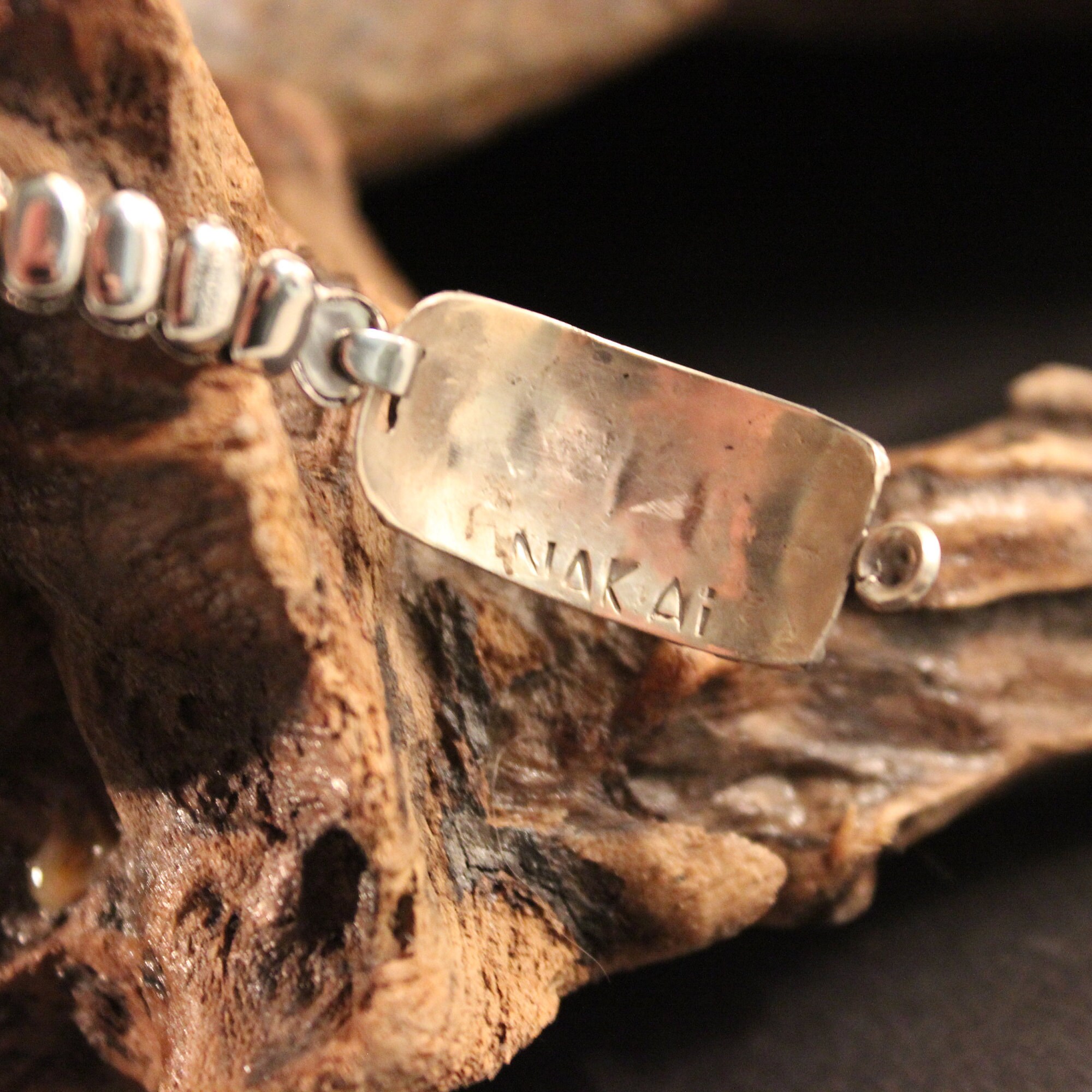 Native American Watch Tips Navajo Vintage Sterling Silver Peyote Bird ...