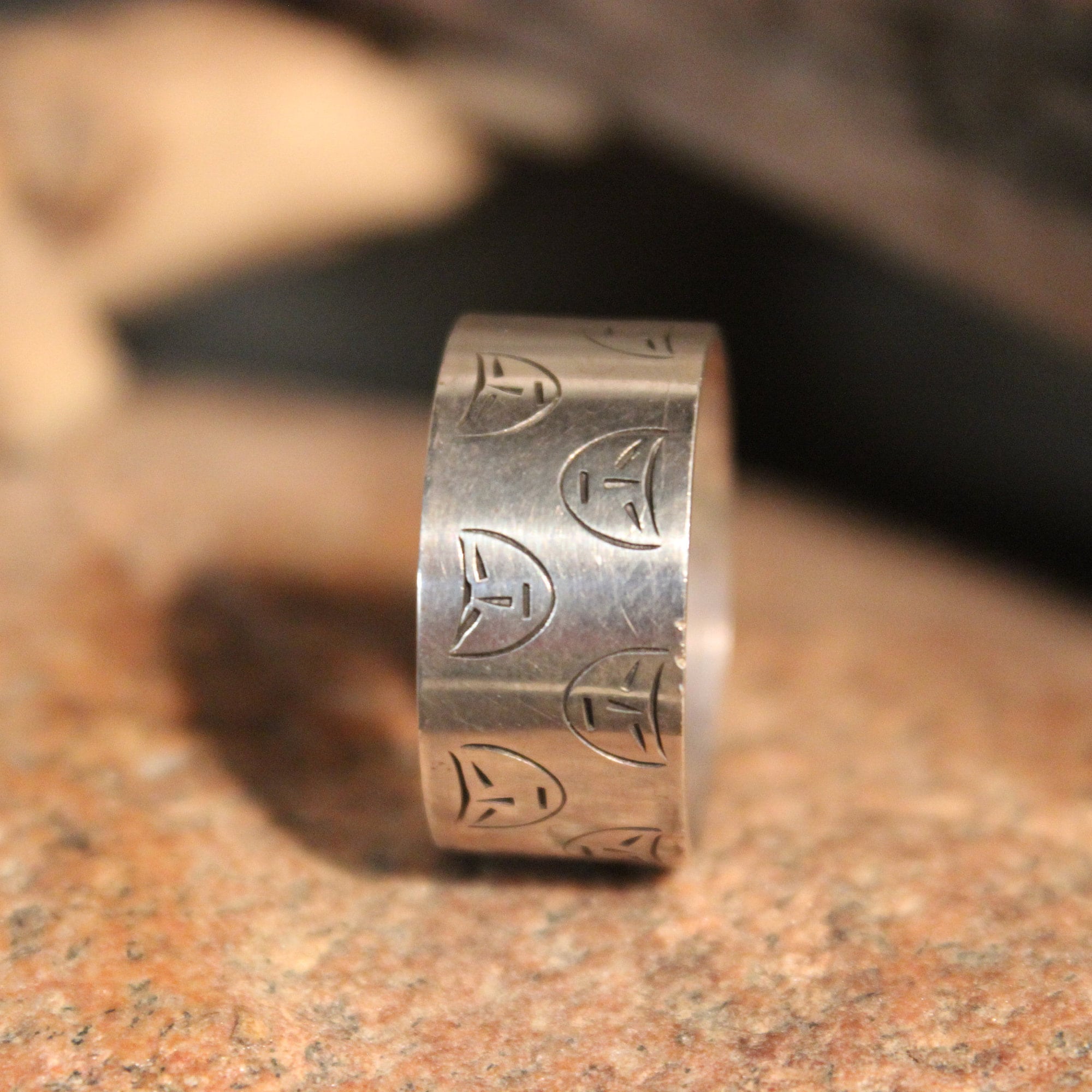 Sterling Silver Friendship Ring Wedding Band 4 Grams Size 9.5 Vintage ...