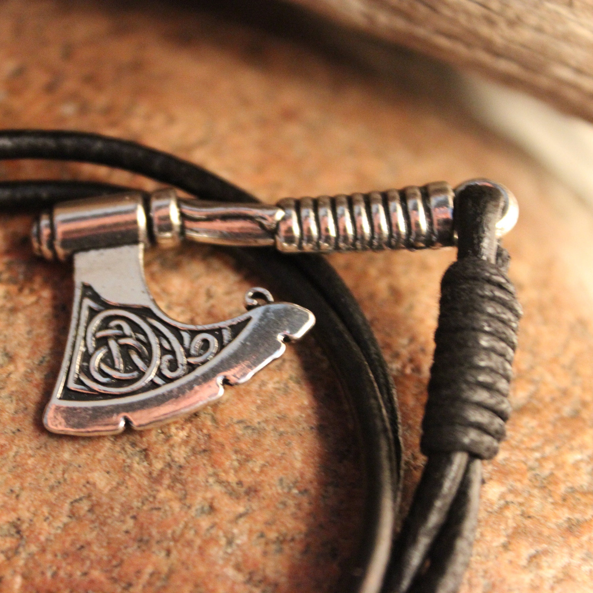 Viking Silver Axe Bracelet Viking Norse Bracelet Cuff Bracelet Norse ...