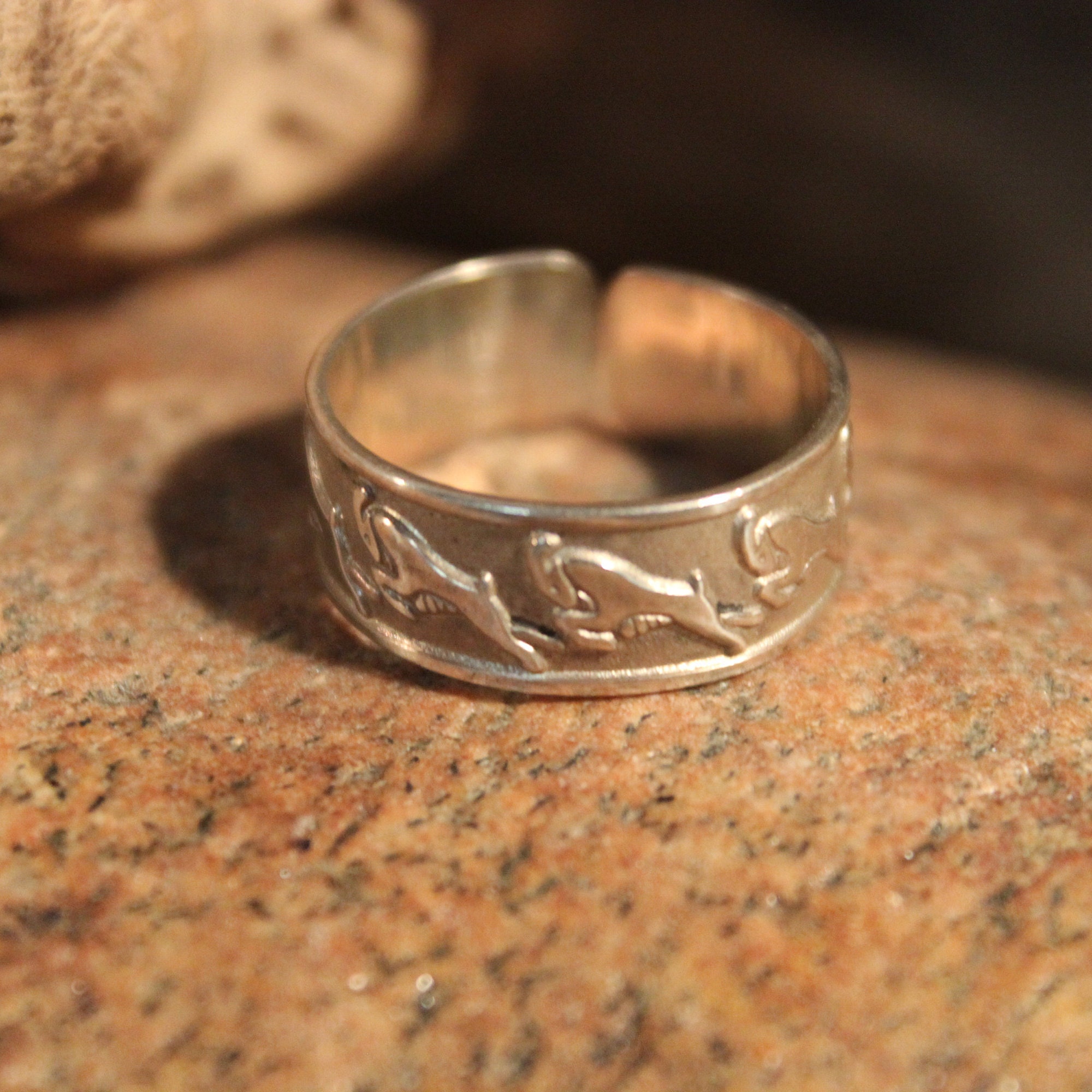 Mens Ring Horoscope Silver Band Ring Silver Friendship Silver Ring 3.6 ...