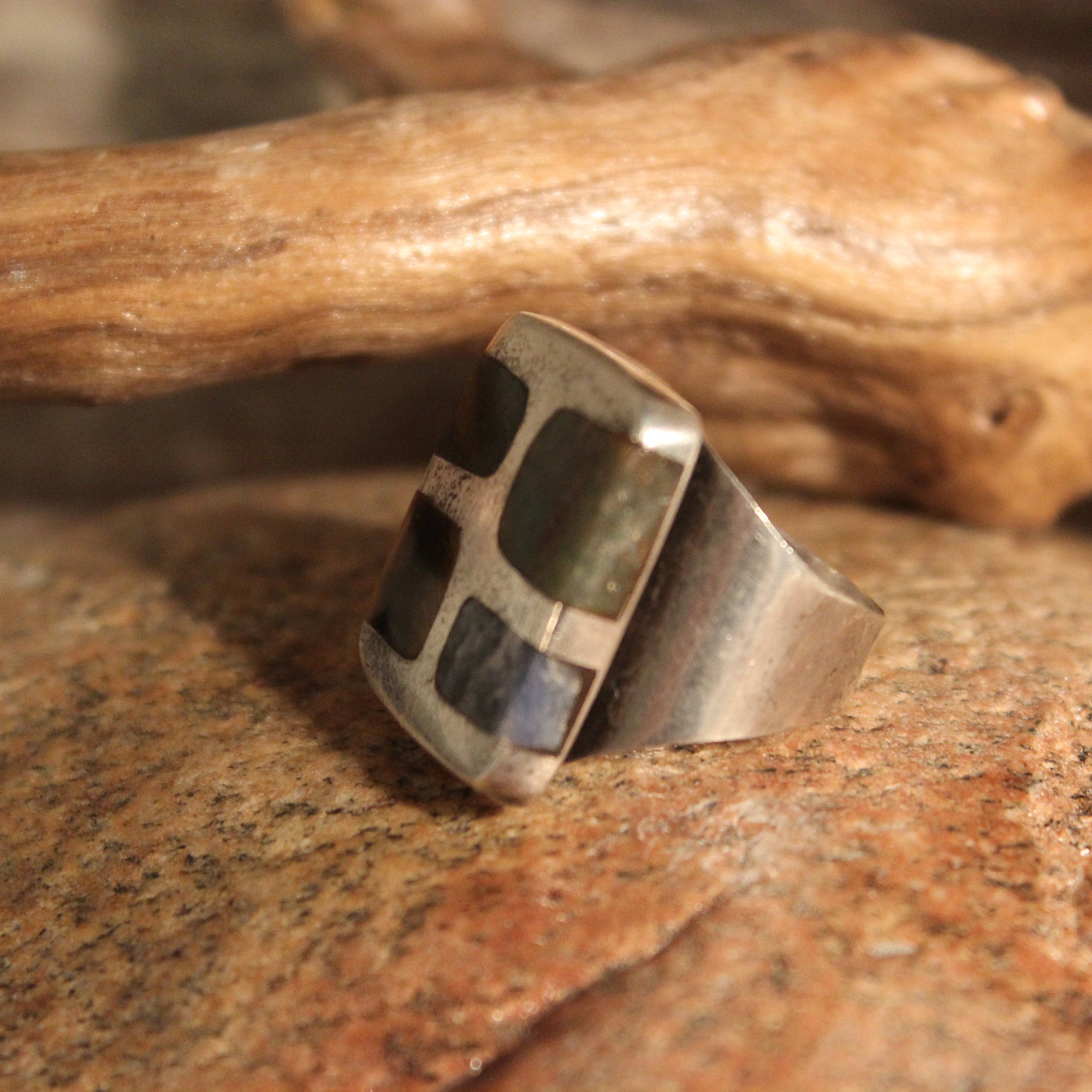 Mens Mexico Silver Ring 14.3 Grams Vintage Sterling Silver 925 Ring ...