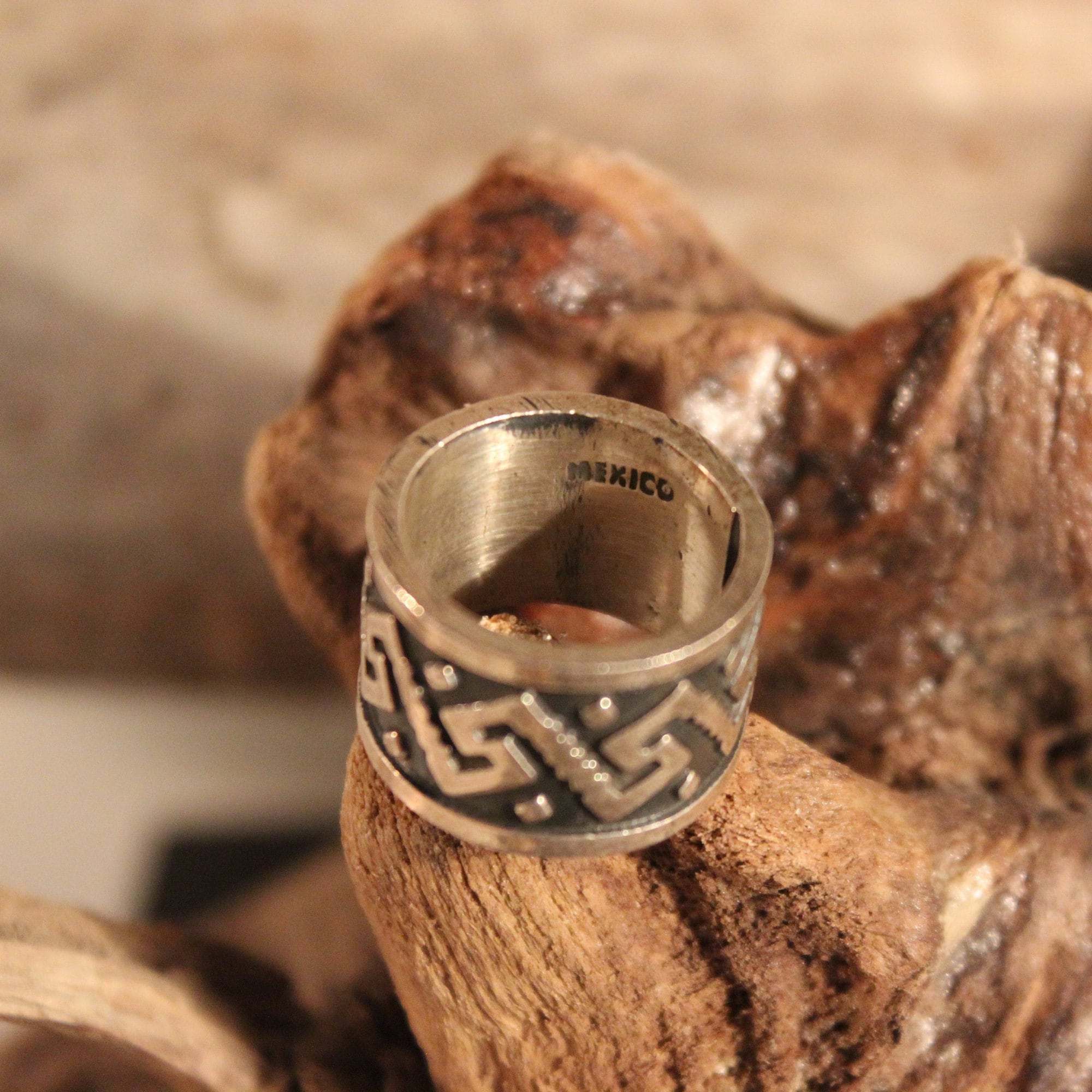 Mens Viking Ring Sterling Viking Band Ring Norse Ring Celtic Ring 10.2 ...