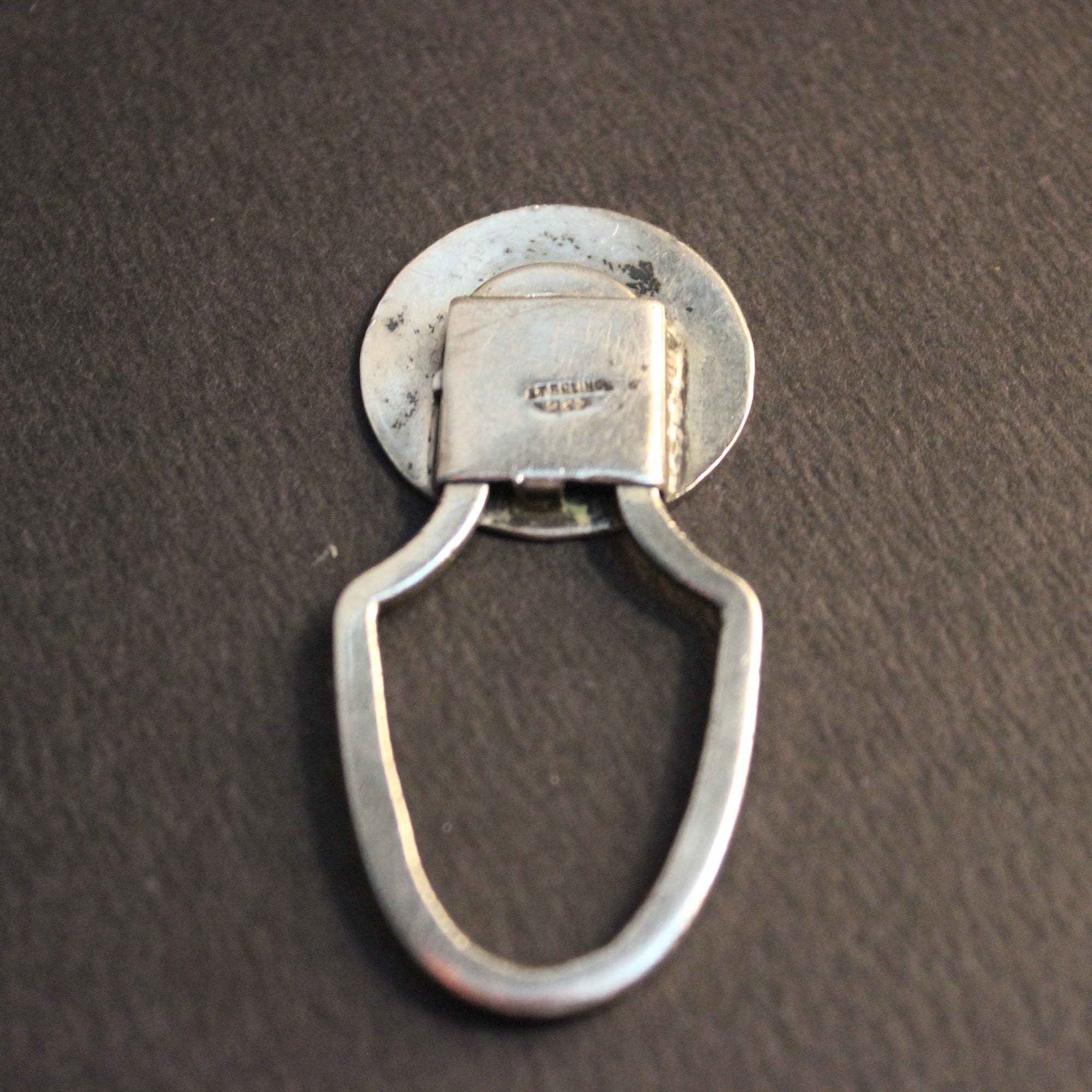 Vintage Sterling Silver Mexico Key Ring Mayan Calendar Key Ring 11.7 ...