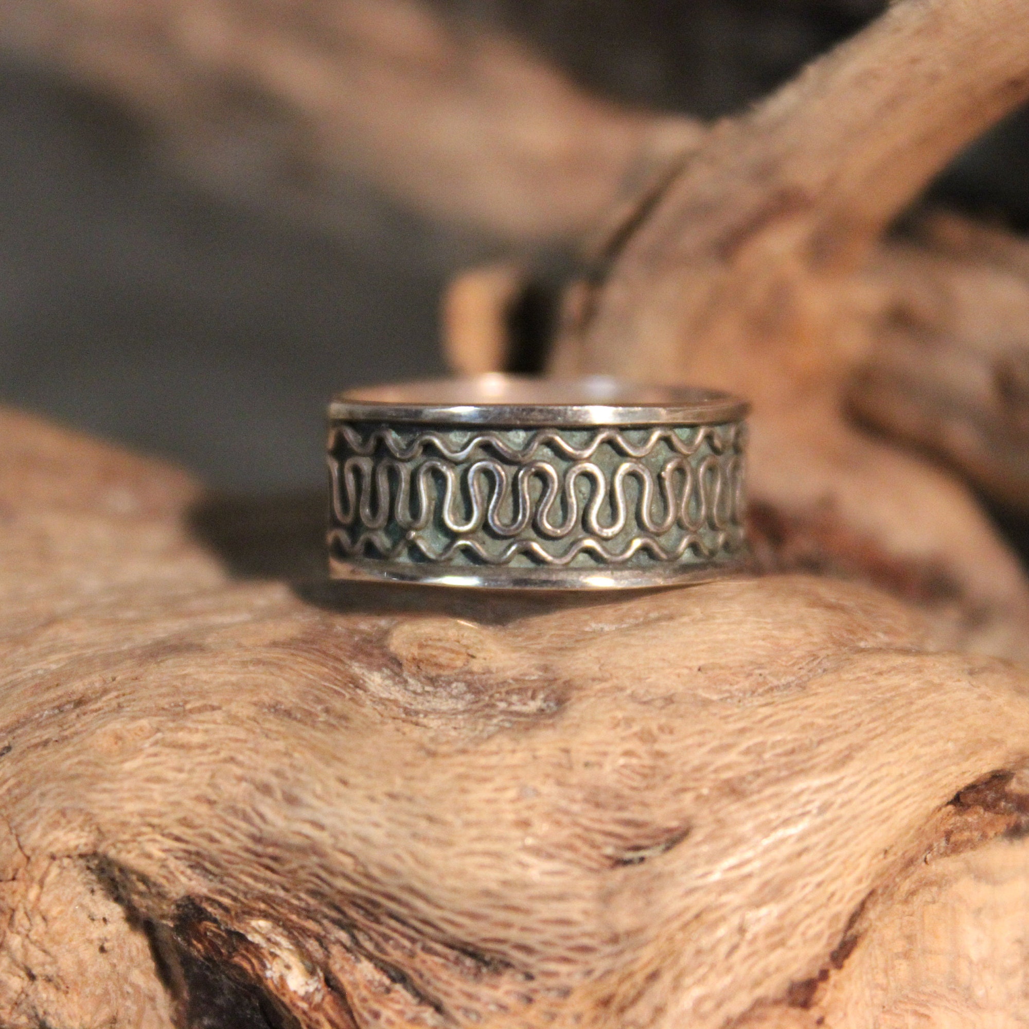 Silver Viking Ring Sterling Viking Silver Band Ring Norse Ring Celtic ...