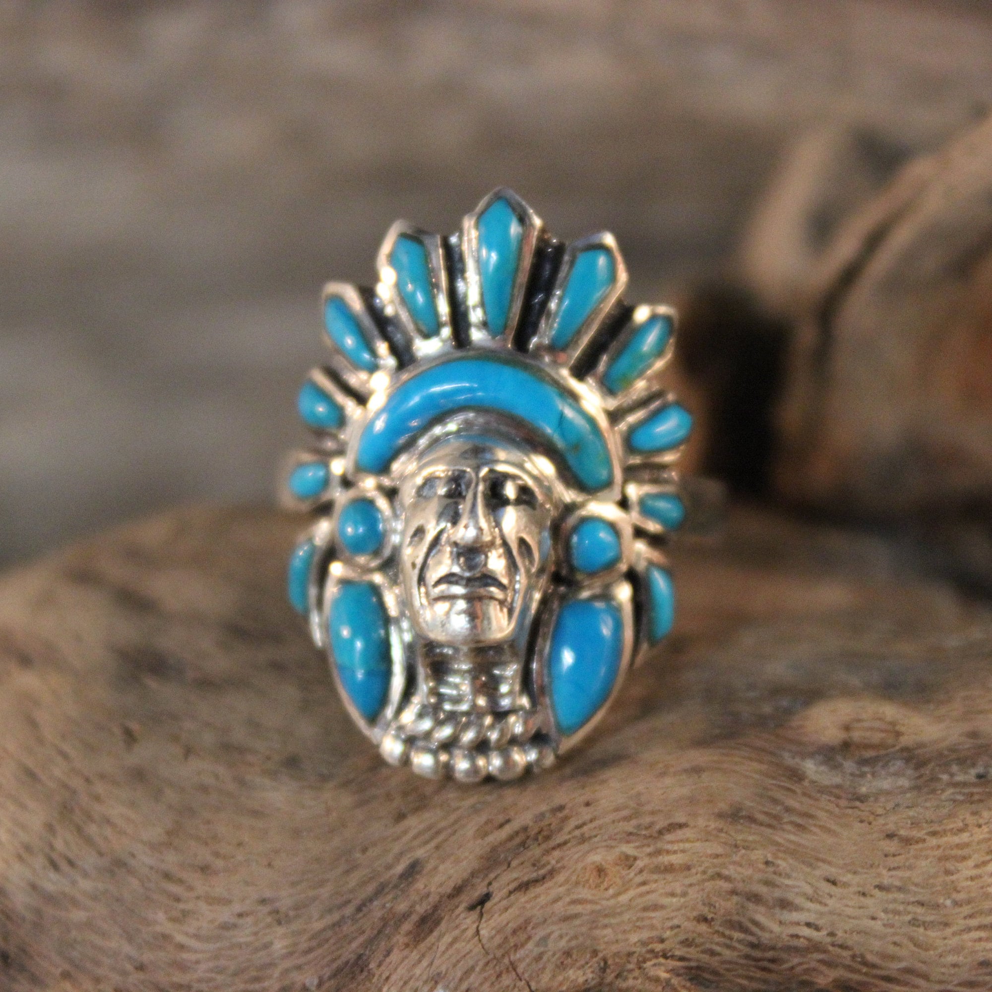 Mens Silver Ring Vintage Zuni Navajo Native American Rings 7.4 Grams ...