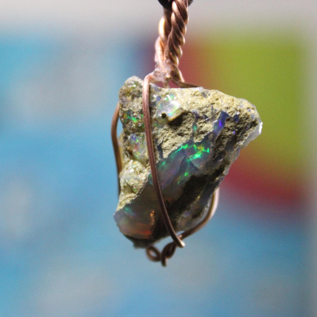 Large Natural Ethiopian Welo Fire Opal 22.60ct Welo Ethiopia Large Fire ...