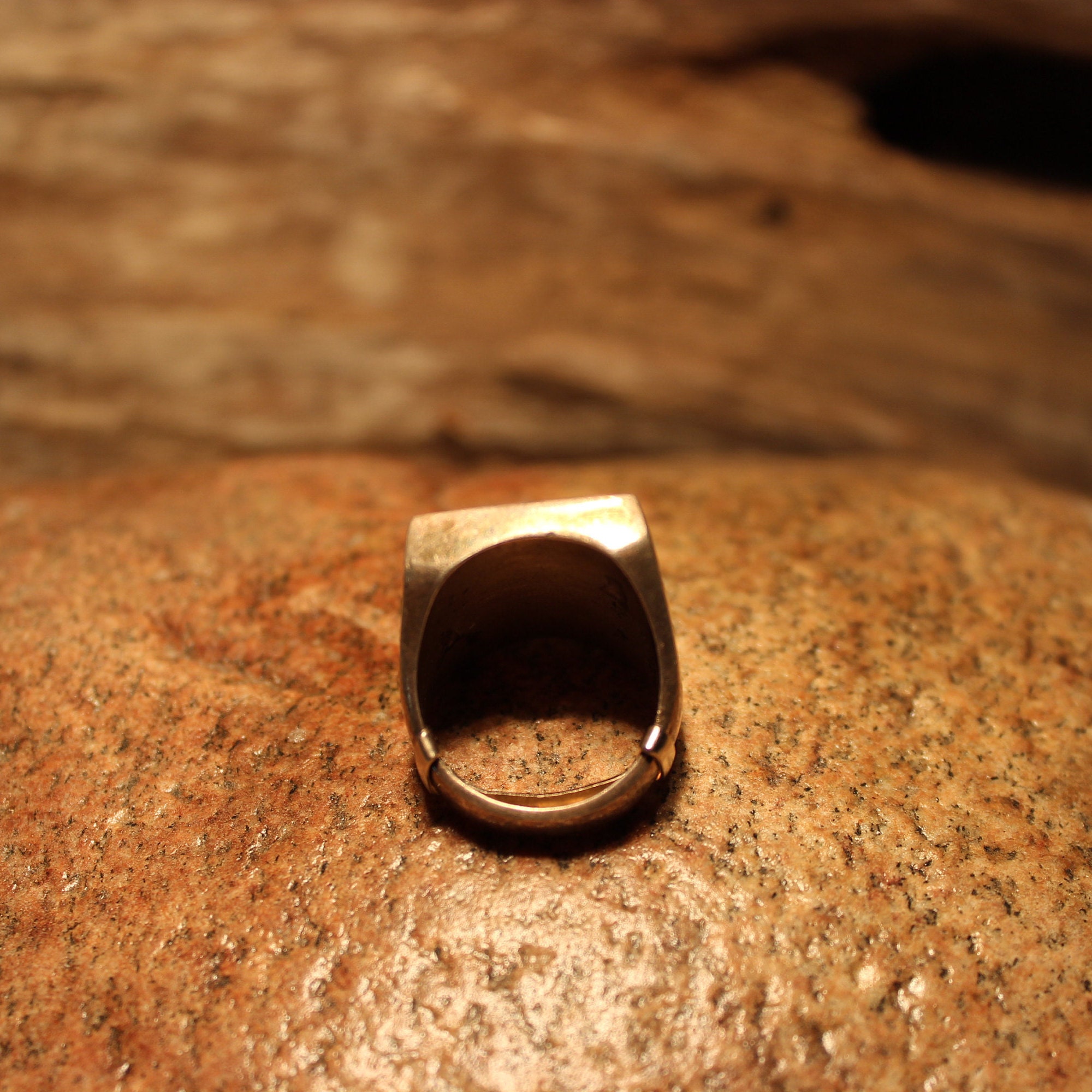 Mens Silver Ring Heavy 26.2 Grams Vintage Sterling Silver 925 Mens Ring ...