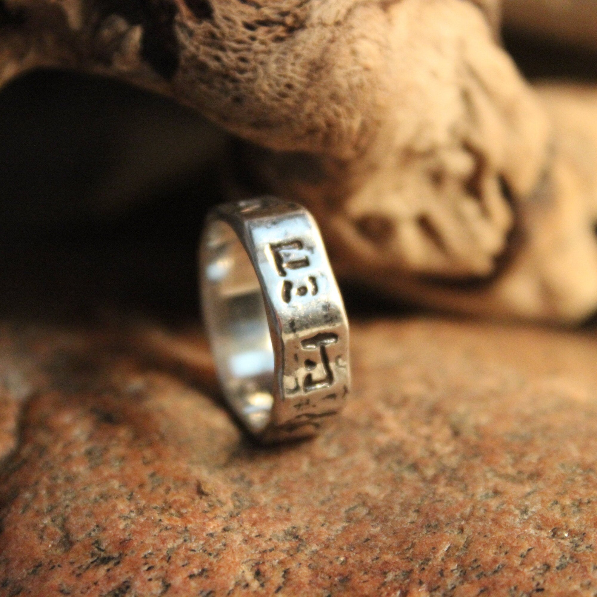 Vintage Sterling Silver Navajo Band Ring Native American Friendship ...