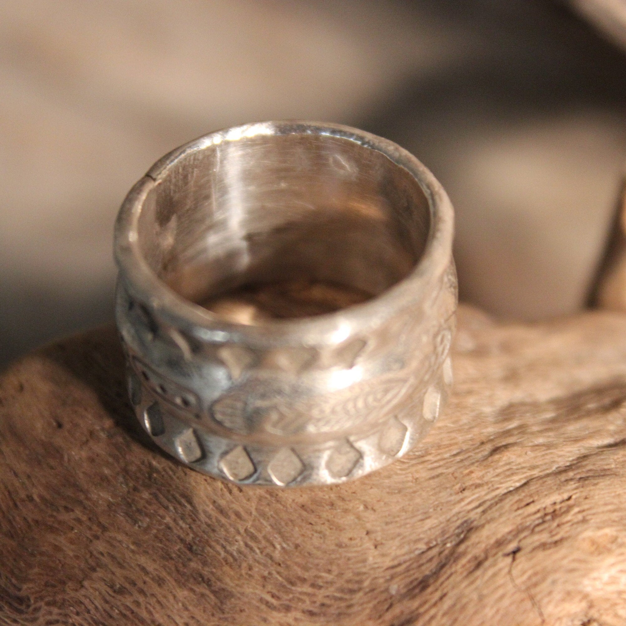 Norse Viking Silver Ring Odin's Valknut Rings Odin Viking Sterling ...