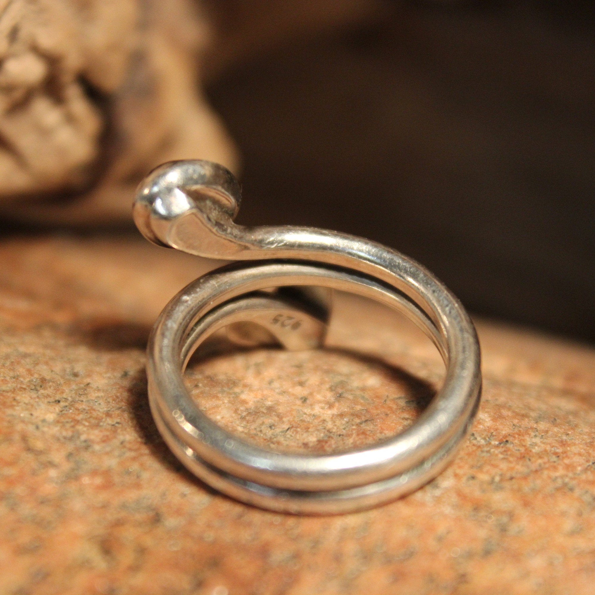 Vintage Sterling Silver Heart Ring Size 7 Vintage Heart Ring 6.7 Grams ...