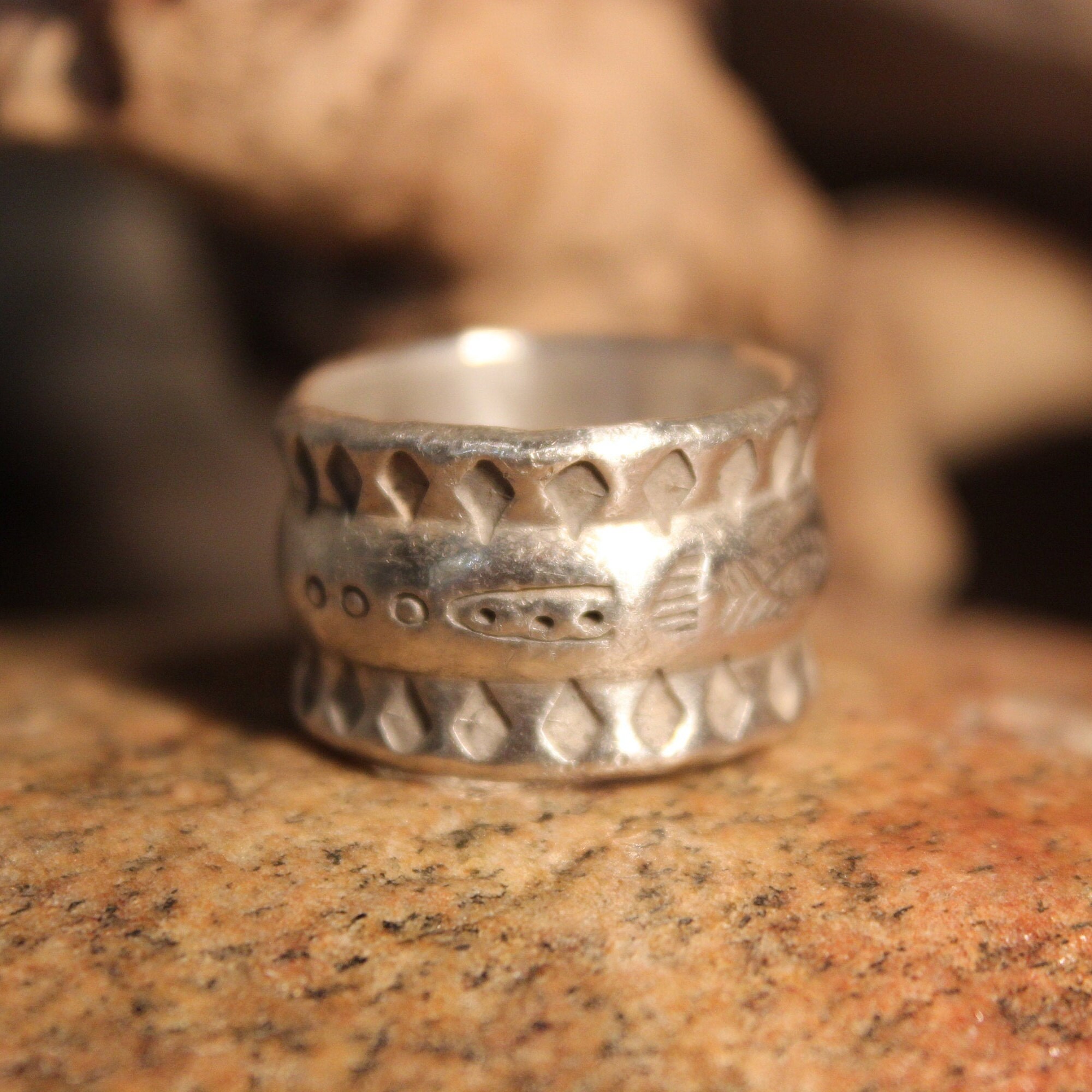 Norse Viking Silver Ring Odin's Valknut Rings Odin Viking Sterling ...