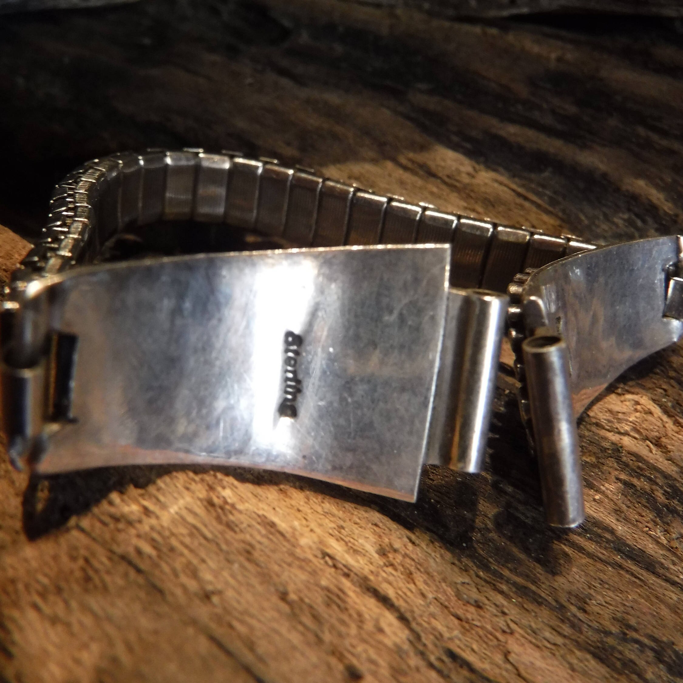 Vintage Native American Watch Tips Navajo Vintage Sterling Silver Watch ...