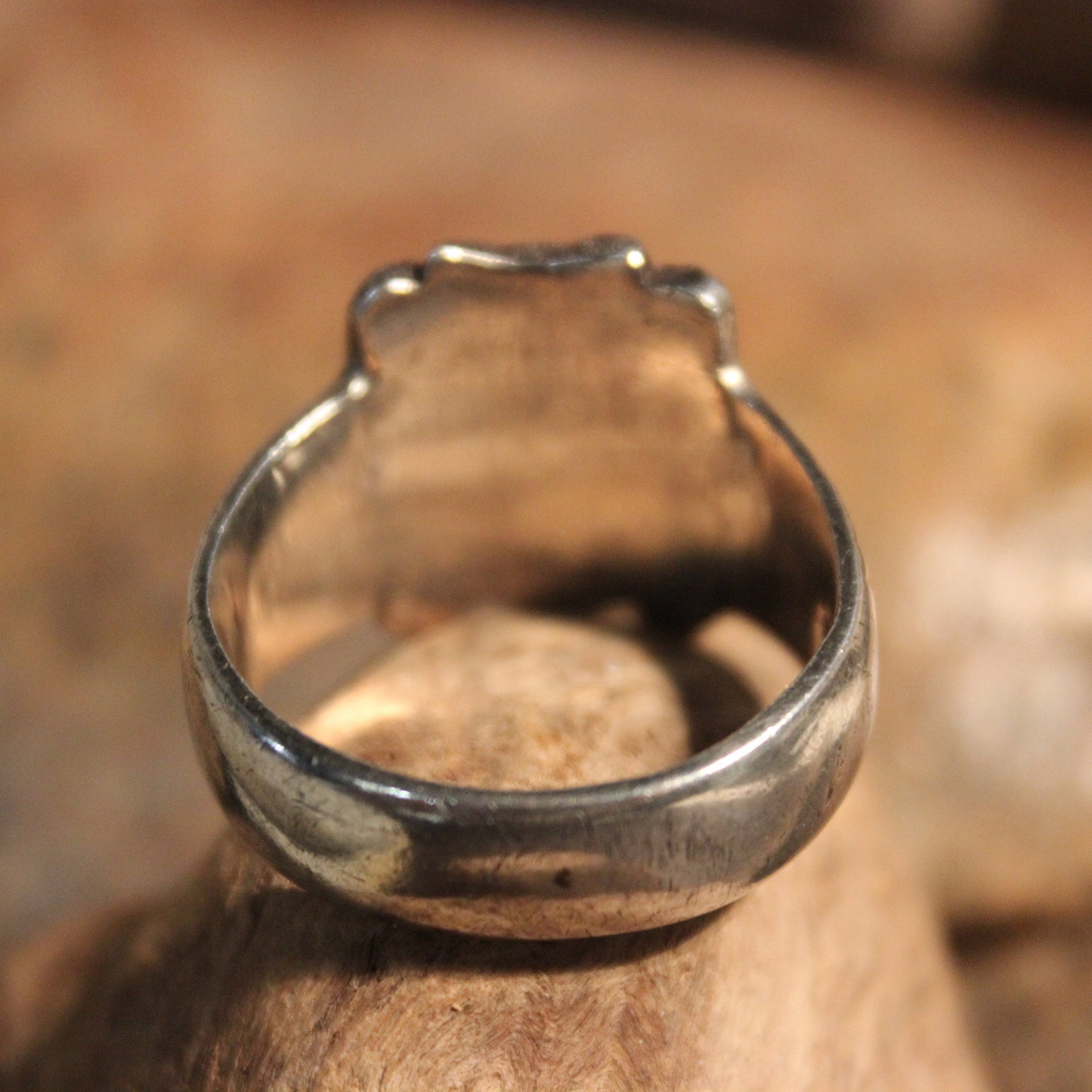 Vintage 1970's Rare Peruvian Sterling Silver 18K Gold Ring Size13 ...