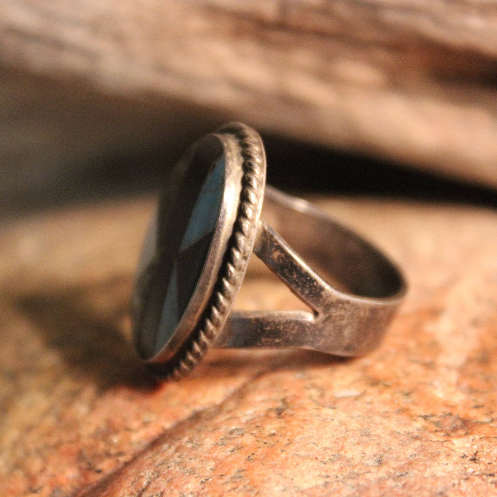 Large Vintage Sterling Silver Ring Mens Vintage Rings 10.1 Grams Size ...