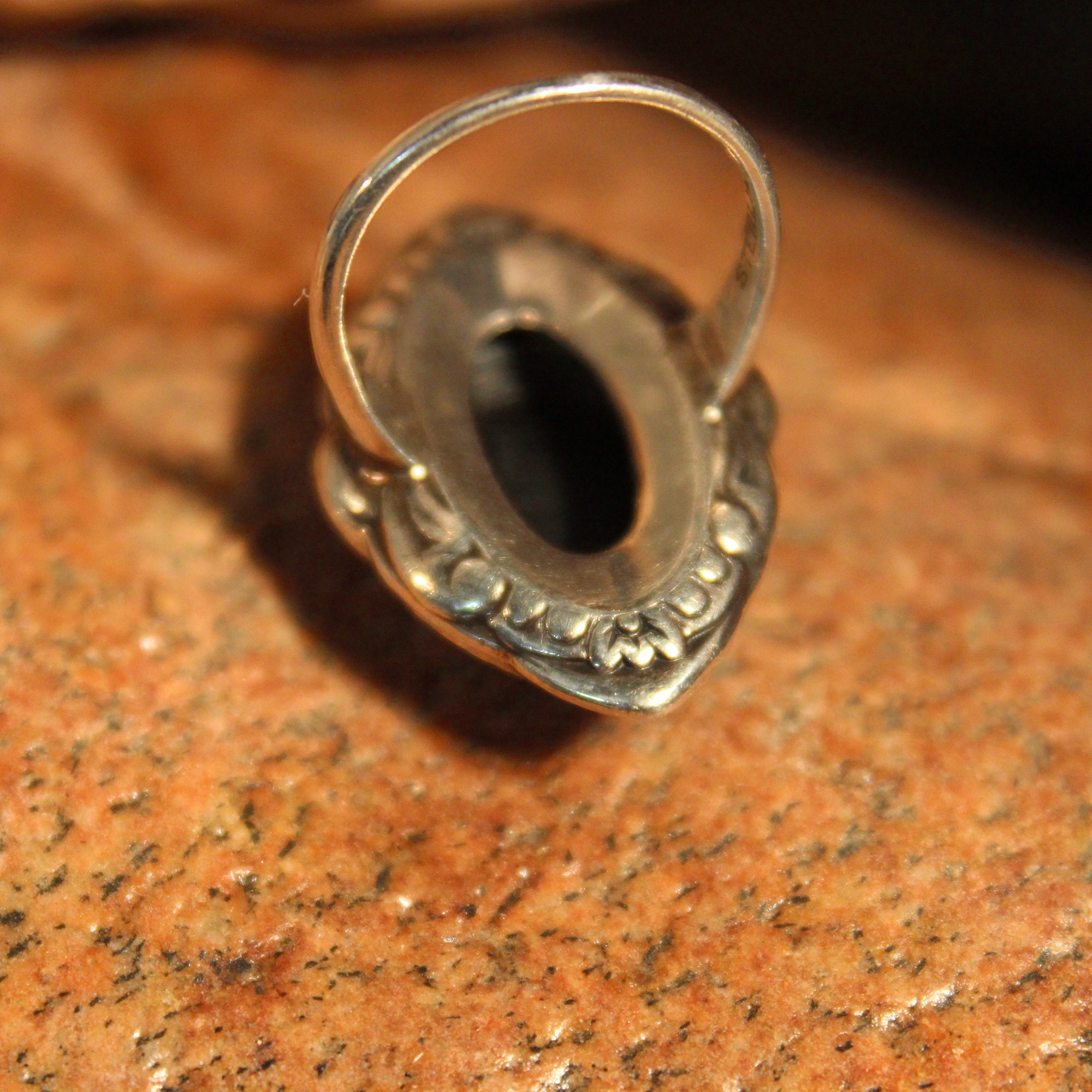Vintage Intaglio Sterling Roman Soldier Ring 6.8 Grams Size 6 Vintage ...