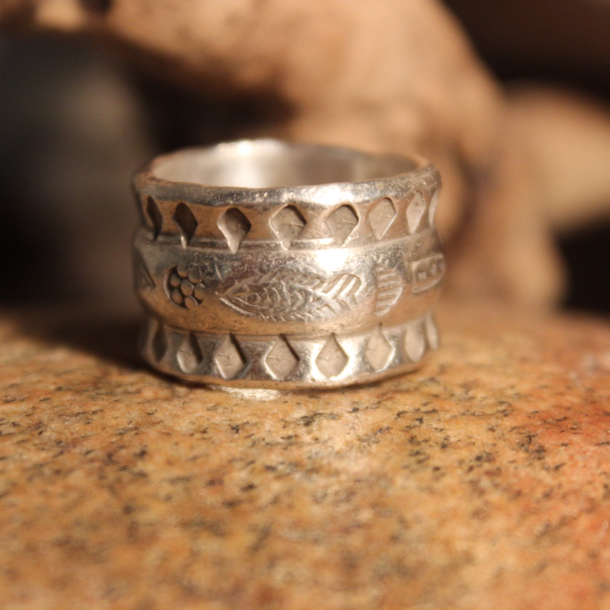 Norse Viking Silver Ring Odin's Valknut Rings Odin Viking Sterling ...