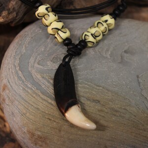 Large Wolf Tooth Necklace Wolf Teeth Necklace Wolf Necklace Wolf Tooth ...
