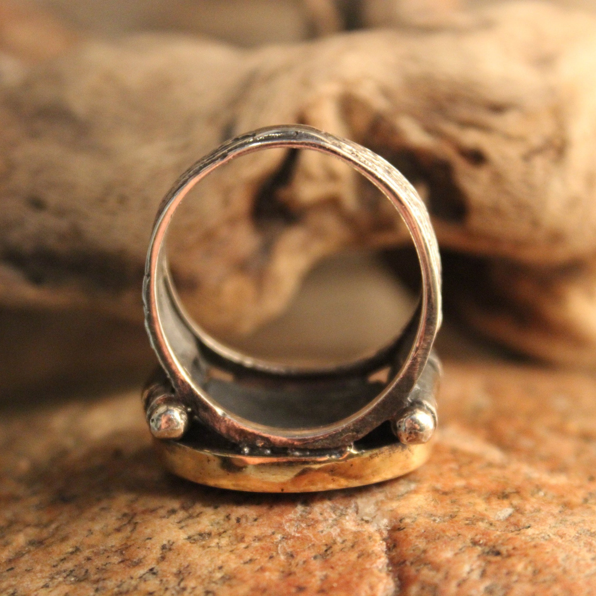 Medieval Roman Style Vintage Mens Ring Sterling Silver Vintage Ring 14. ...