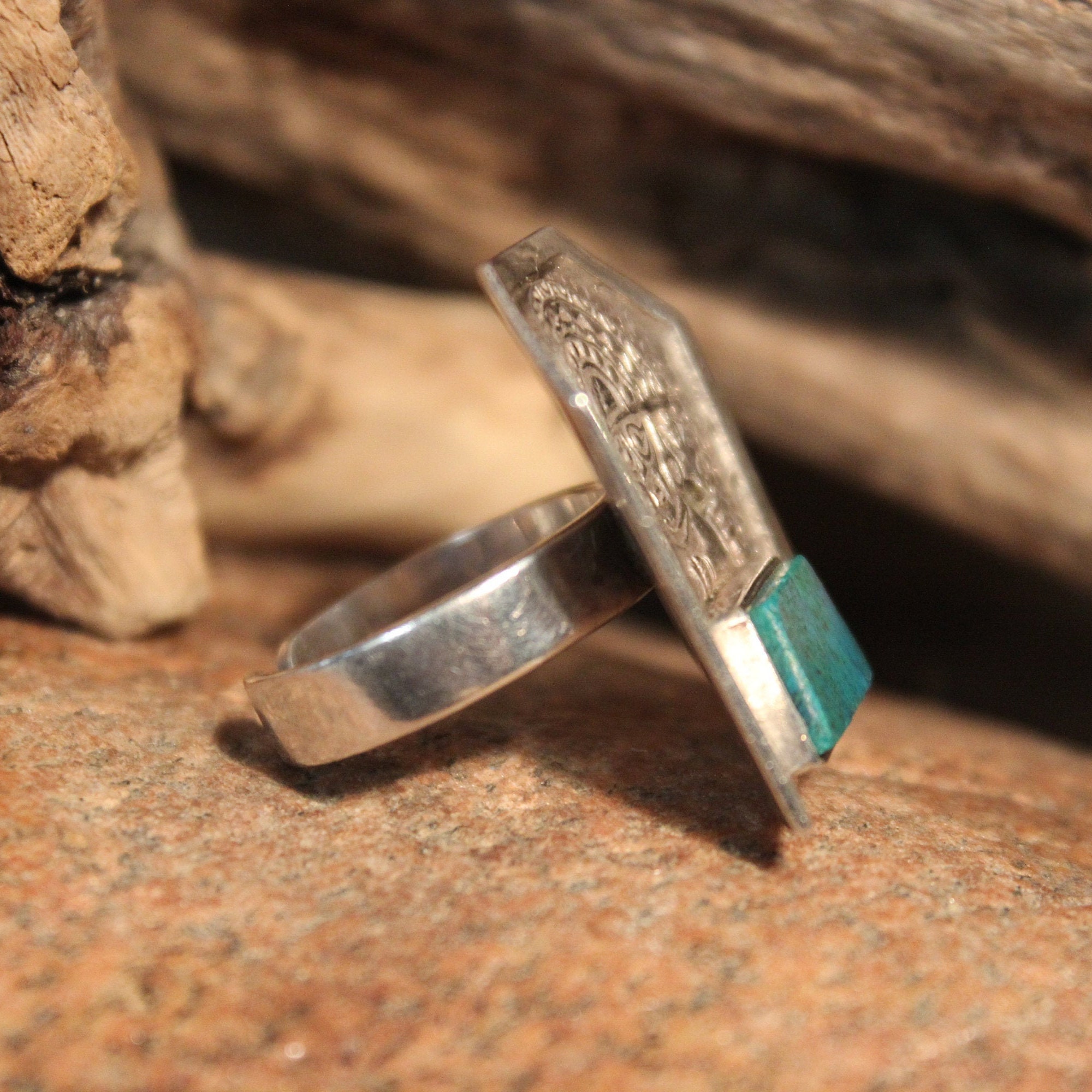 Sterling Tumi Vintage Ring Peruvian Silver Ring Mens Vintage Ring 10.5 ...