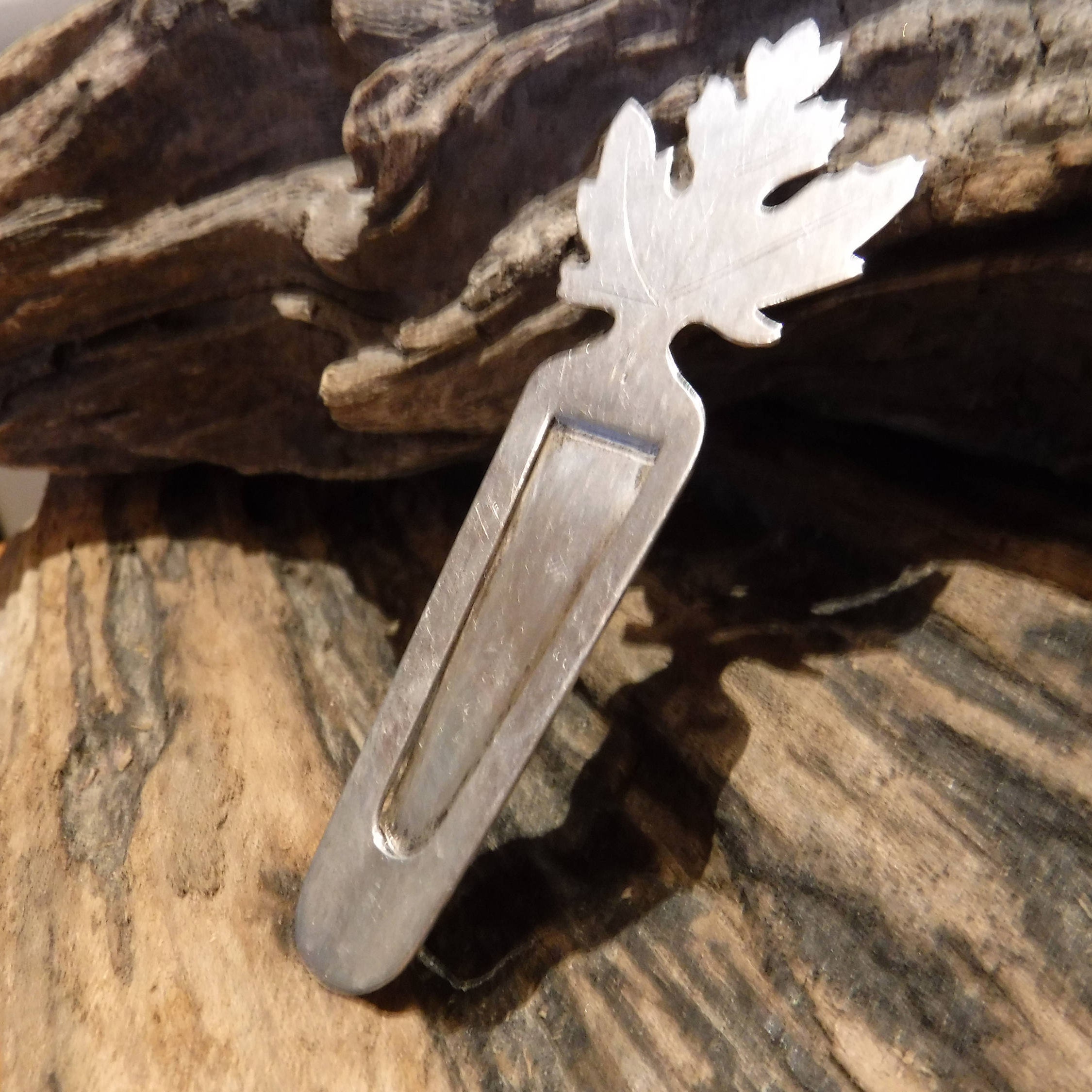 Authentic Vintage Tiffany & Co Bookmark Sterling Silver Maple Leaf ...