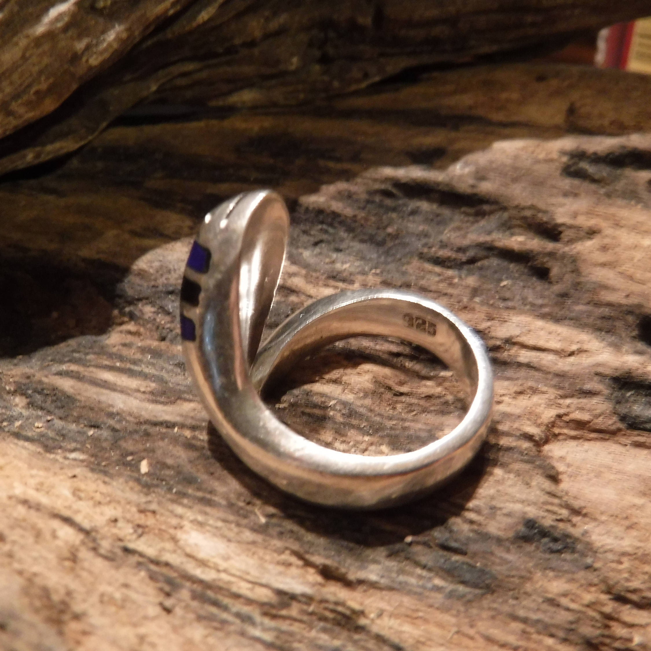 Mens Silver Ring Heavy 12.2 Grams Vintage Sterling Silver Snake Ring ...