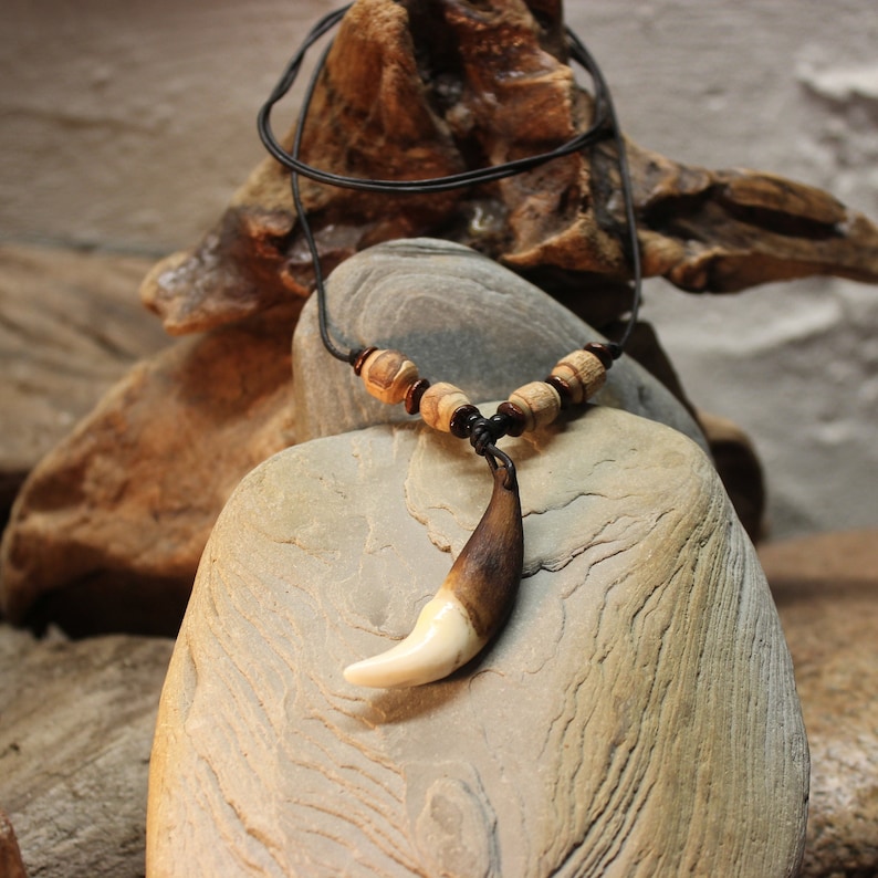 Large Wolf Tooth Necklace Wolf Teeth Necklace Wolf Necklace - Etsy