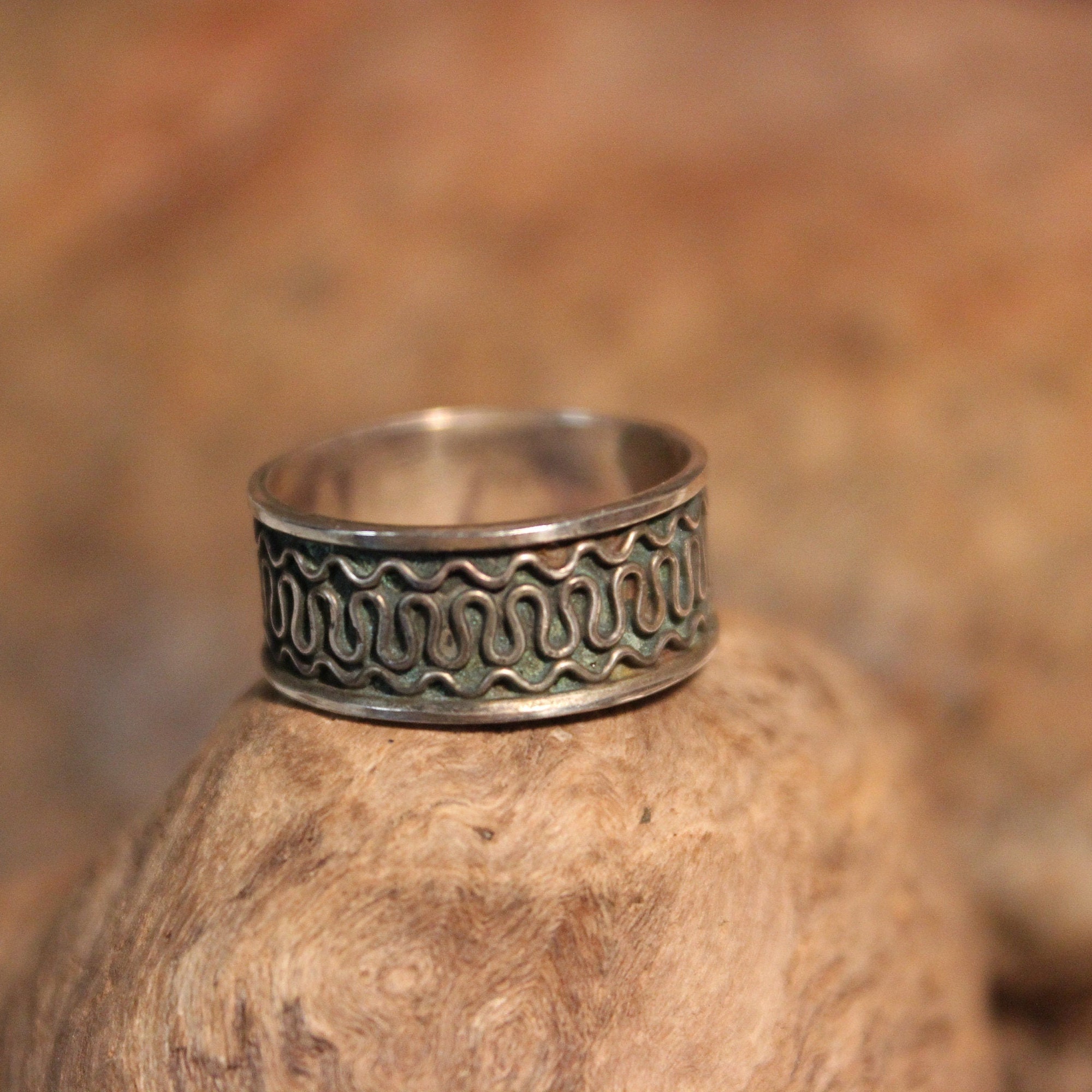 Silver Viking Ring Sterling Viking Silver Band Ring Norse Ring Celtic ...