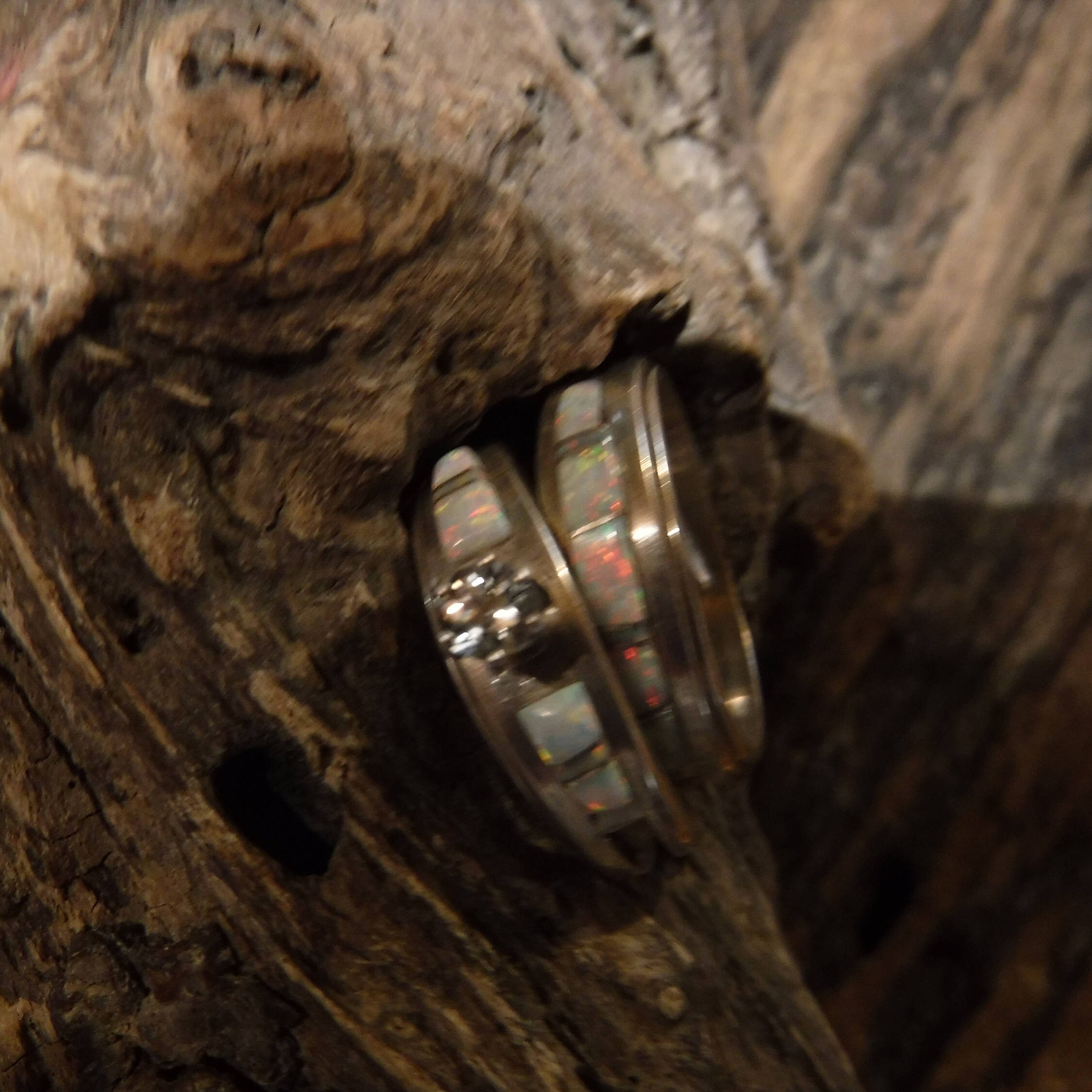 Vintage 1980 Navajo Wedding Ring Engagement Ring Set 9.8 Grams Size 10 ...