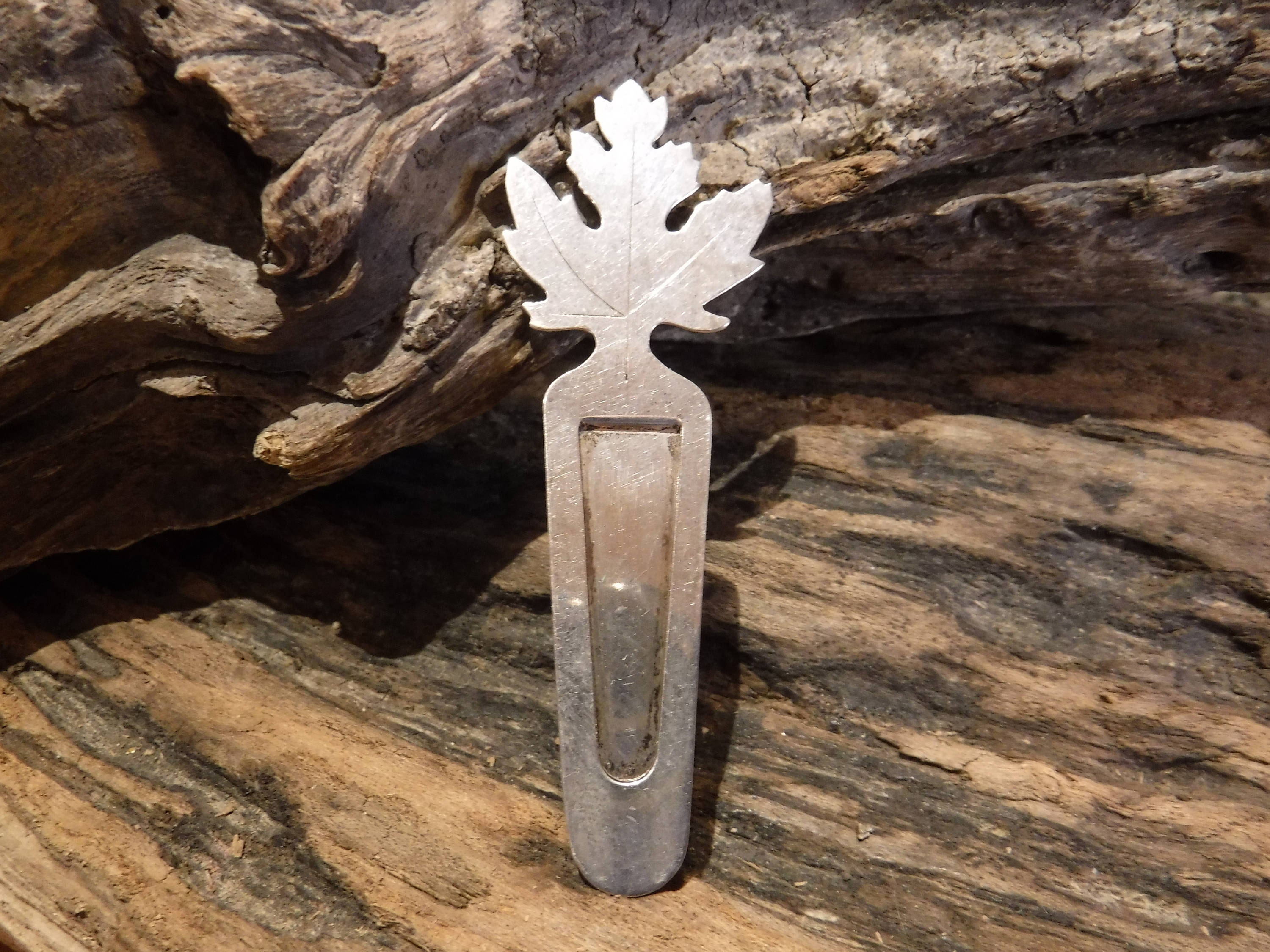 Authentic Vintage Tiffany & Co Bookmark Sterling Silver Maple Leaf ...