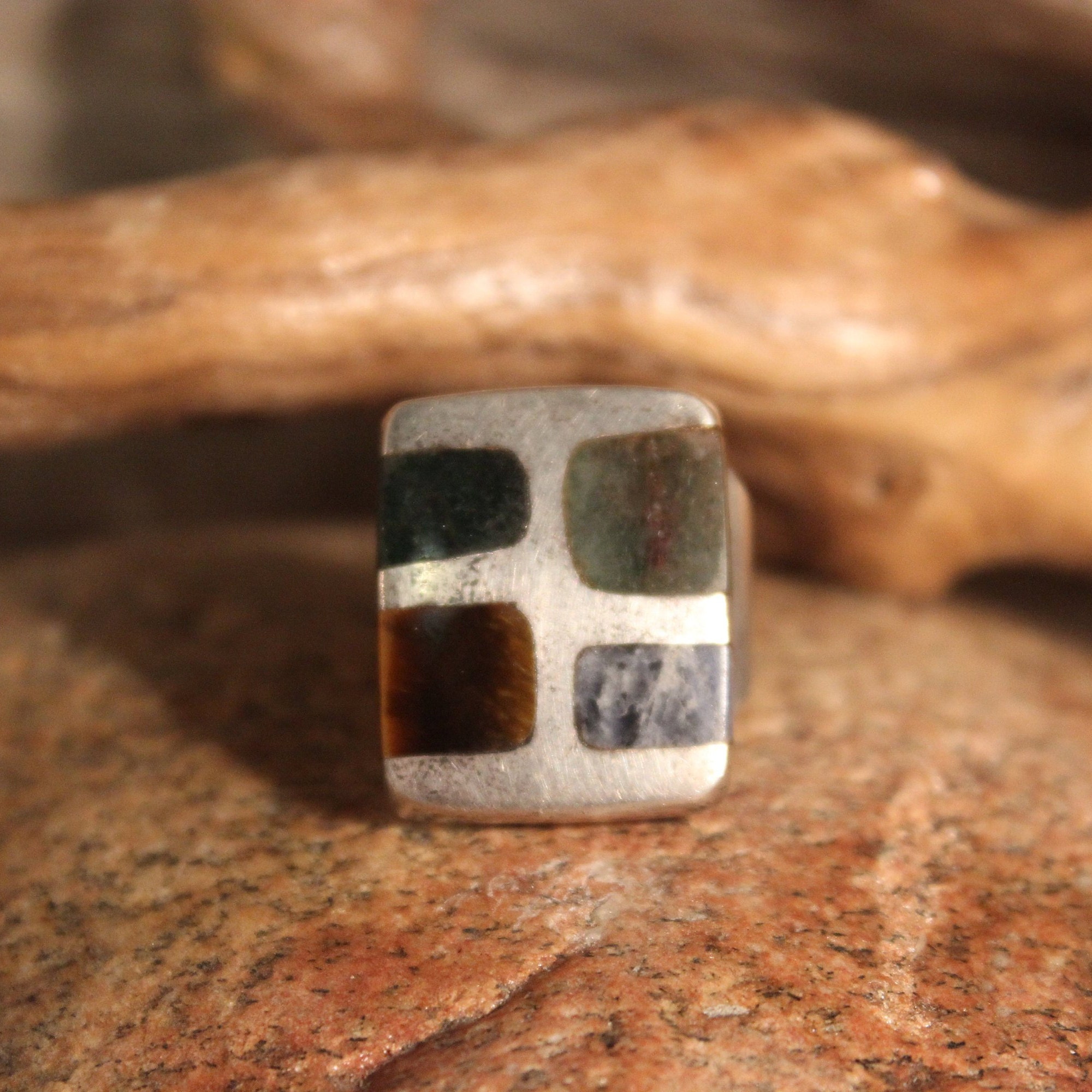 Mens Mexico Silver Ring 14.3 Grams Vintage Sterling Silver 925 Ring ...