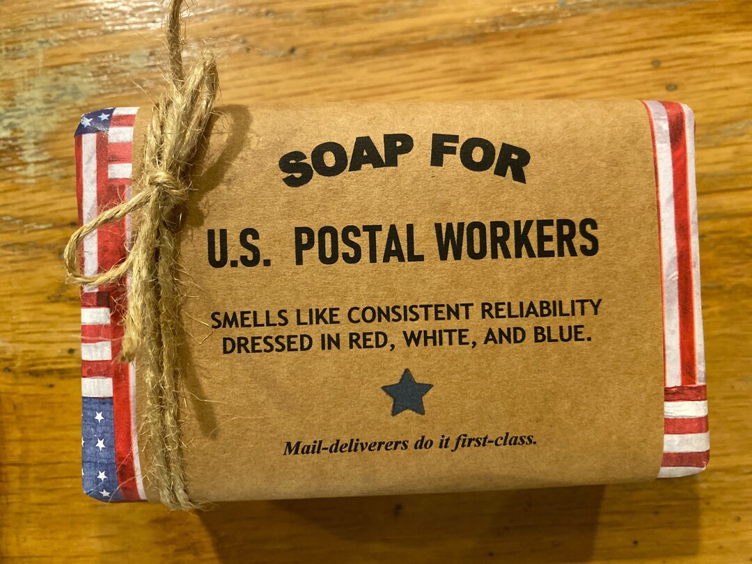Mailman Soap: Novelty Postal Worker Gift - Etsy