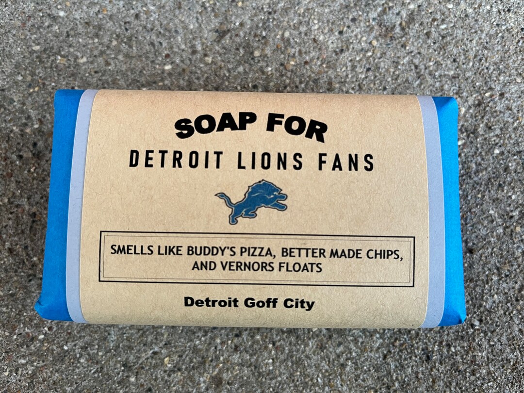 Detroit Lions Soap Funny Gift Unique Gift Personalized Gift to ...