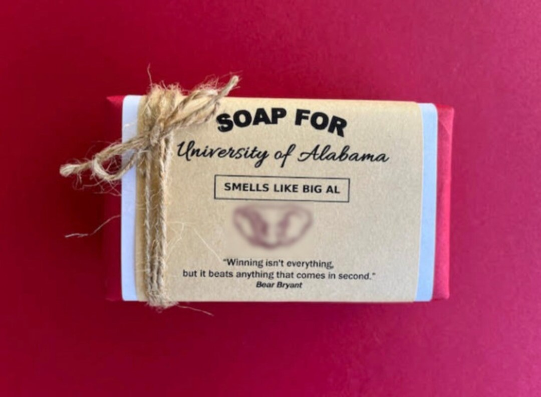 Alabama Soap - Bama Gift - Gift for Roll Tide Fans - University of ...