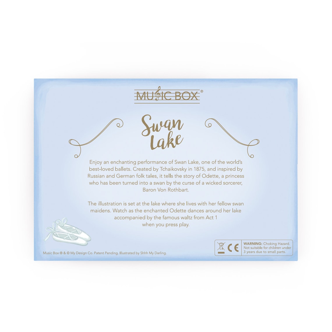 Swan Lake Music Box Card - Etsy