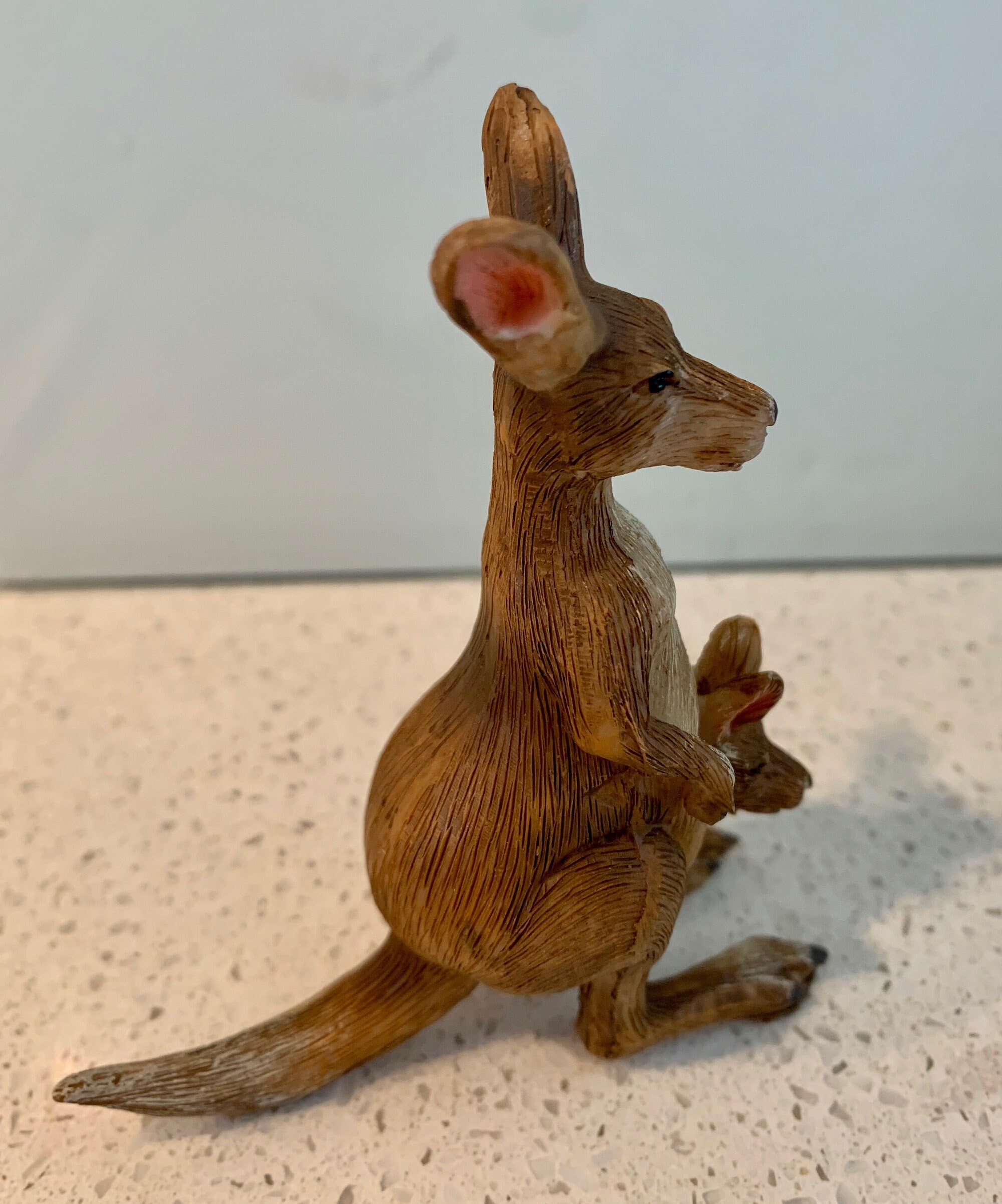 Kangaroo With Joey - 9.5cm Australian Native Ornament Figurine - Etsy ...