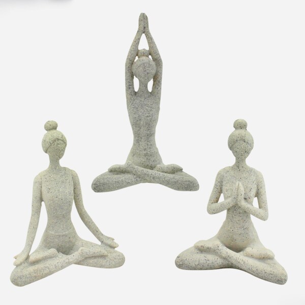 Yoga Statue - Etsy