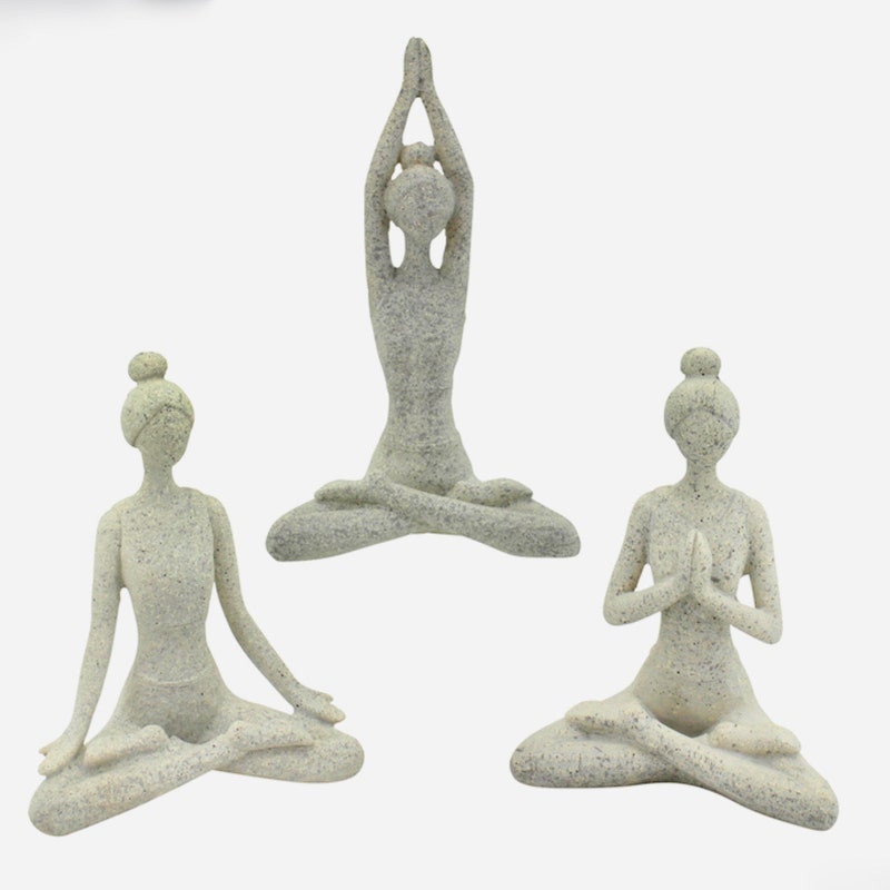 Yoga Statue - Etsy