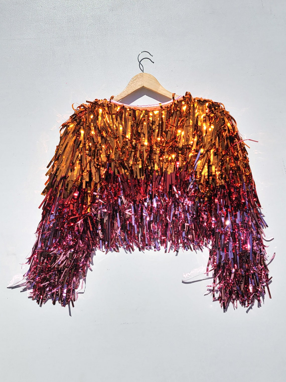 Tinsel Fringe FAB Jacket for Kids, Teens and Adults // Sparkle Jackets ...
