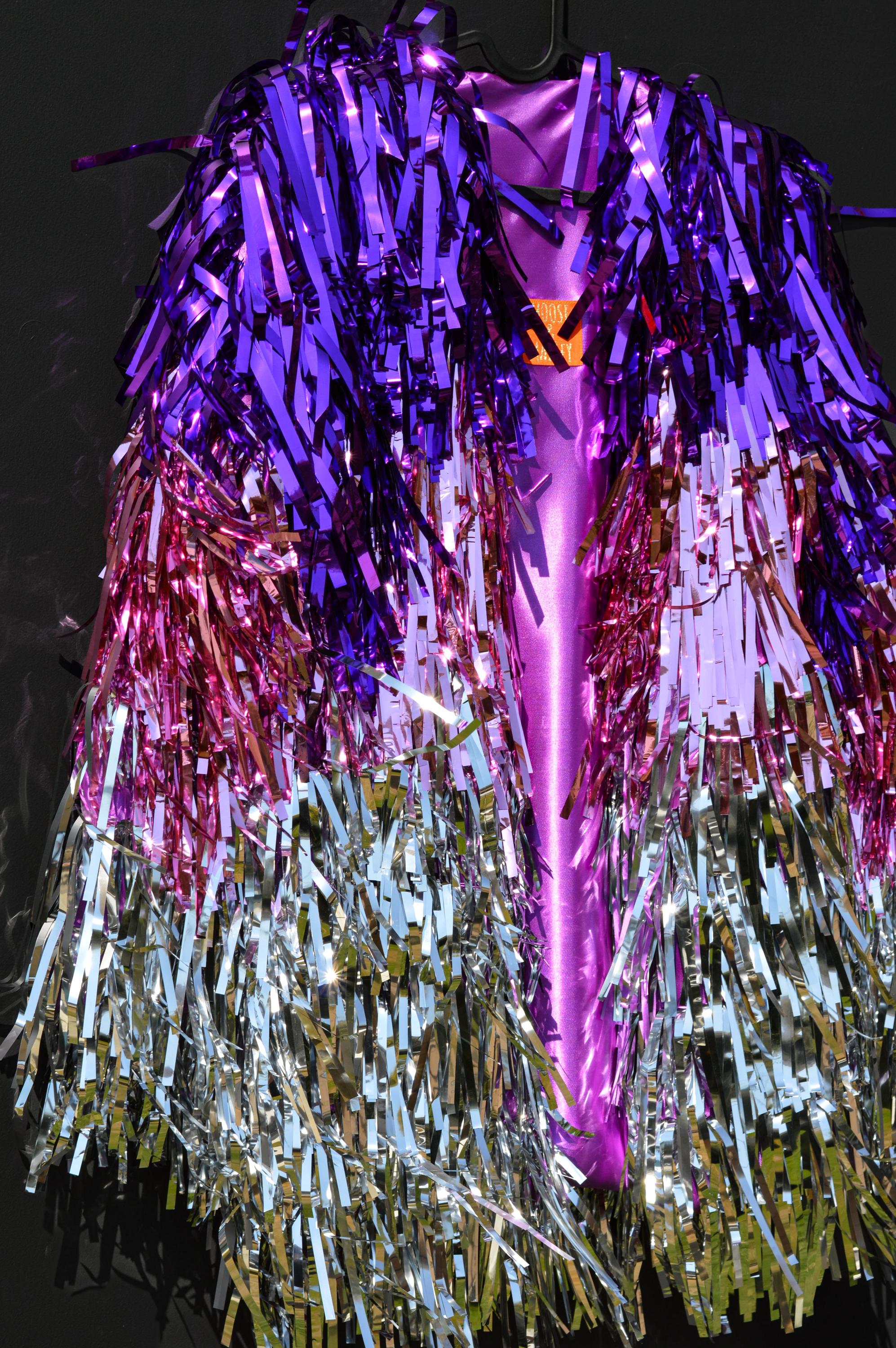 Tinsel Fringe FAB Jacket // Mid-length // Sparkle Jackets ...