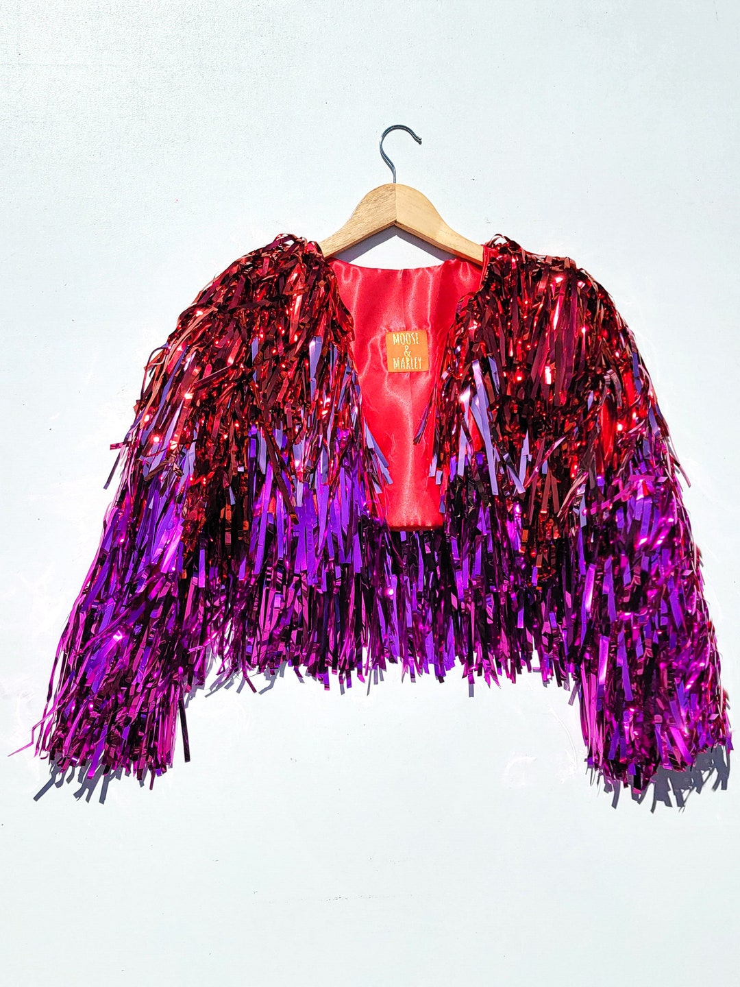Tinsel Fringe FAB Jacket for Kids, Teens and Adults // Sparkle Jackets ...