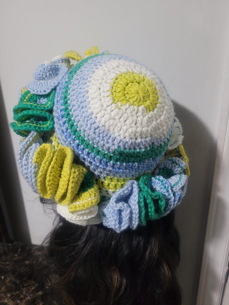 Citrus Deluxe Ruffle Hat - Etsy