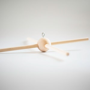 Wooden Mobile Hanger, Wooden Mobile Frame, DIY Kit Baby Mobile Hanger ...