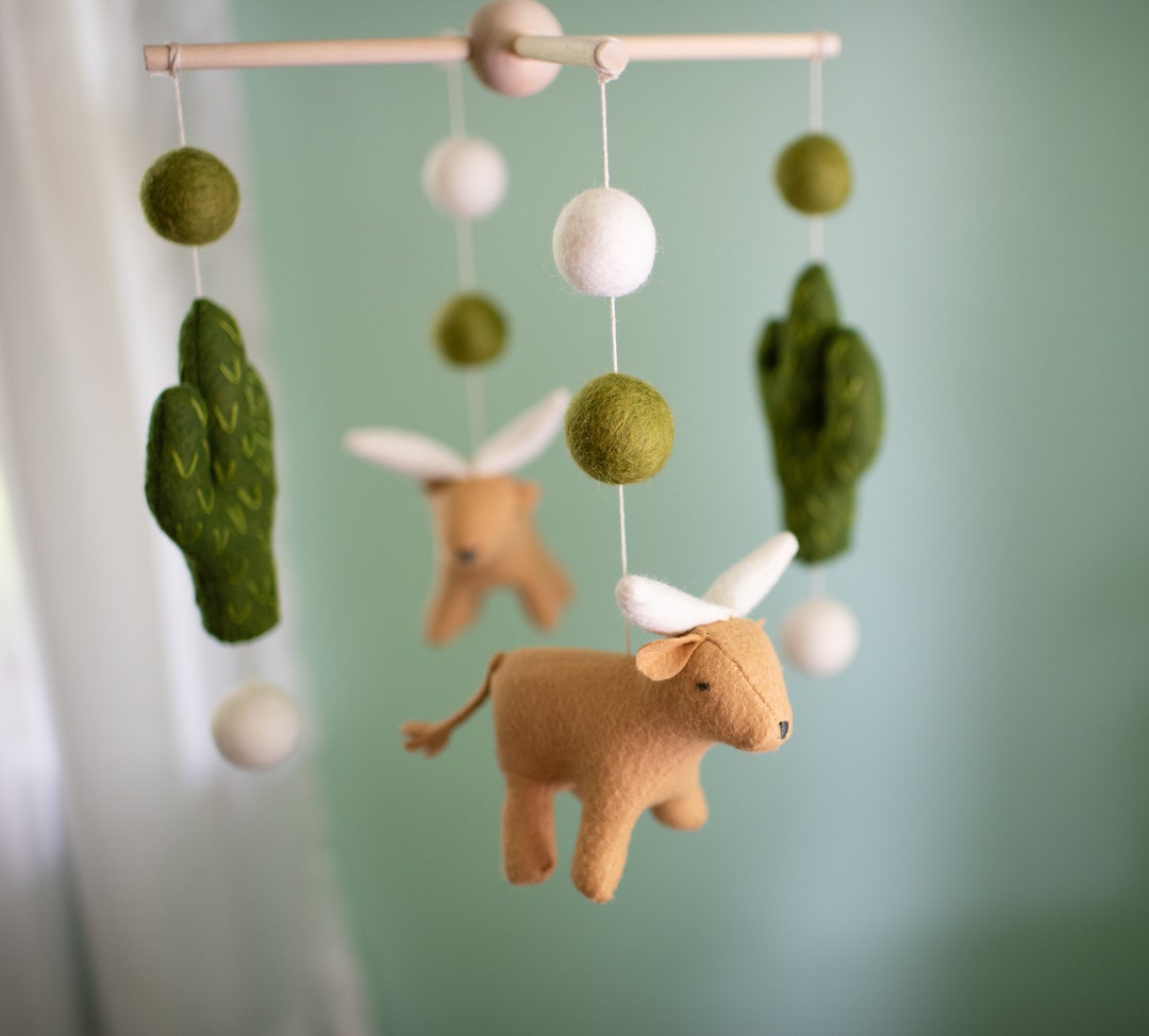 Longhorns Mobile, Cowboy Mobile, Cactus Mobile, Baby Crib Mobile ...