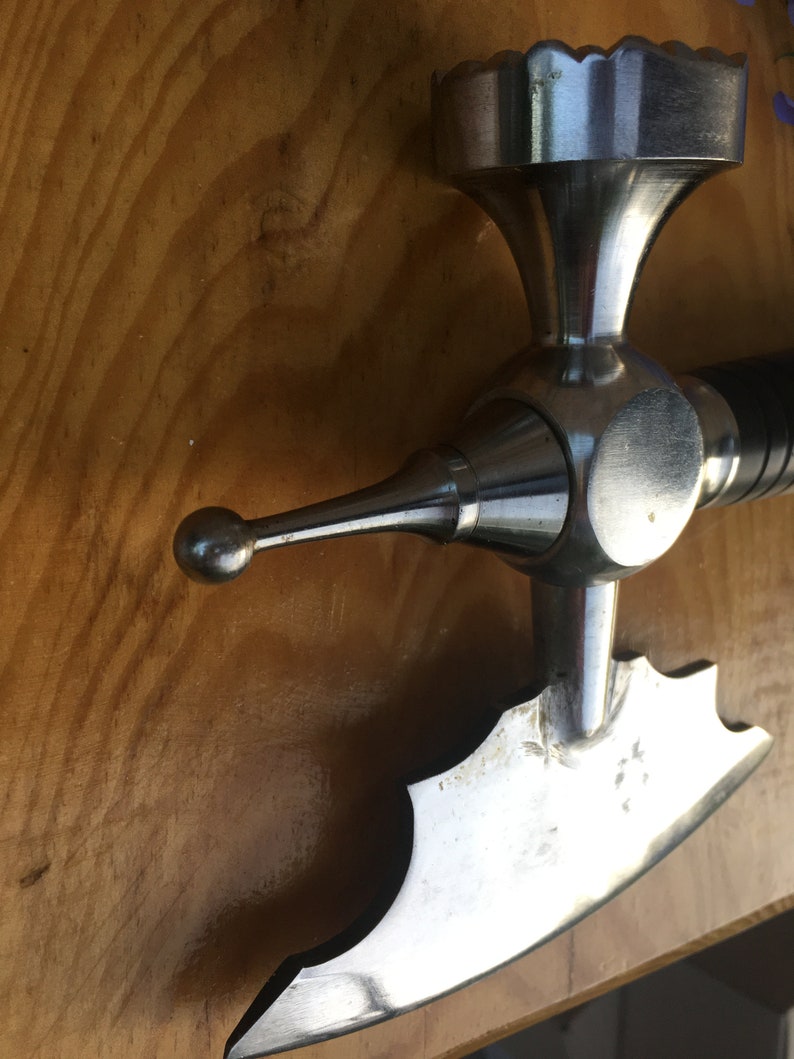 Ukrainian Vintage Meat Hatchet Wooden Handle Hand Made USSR | Etsy