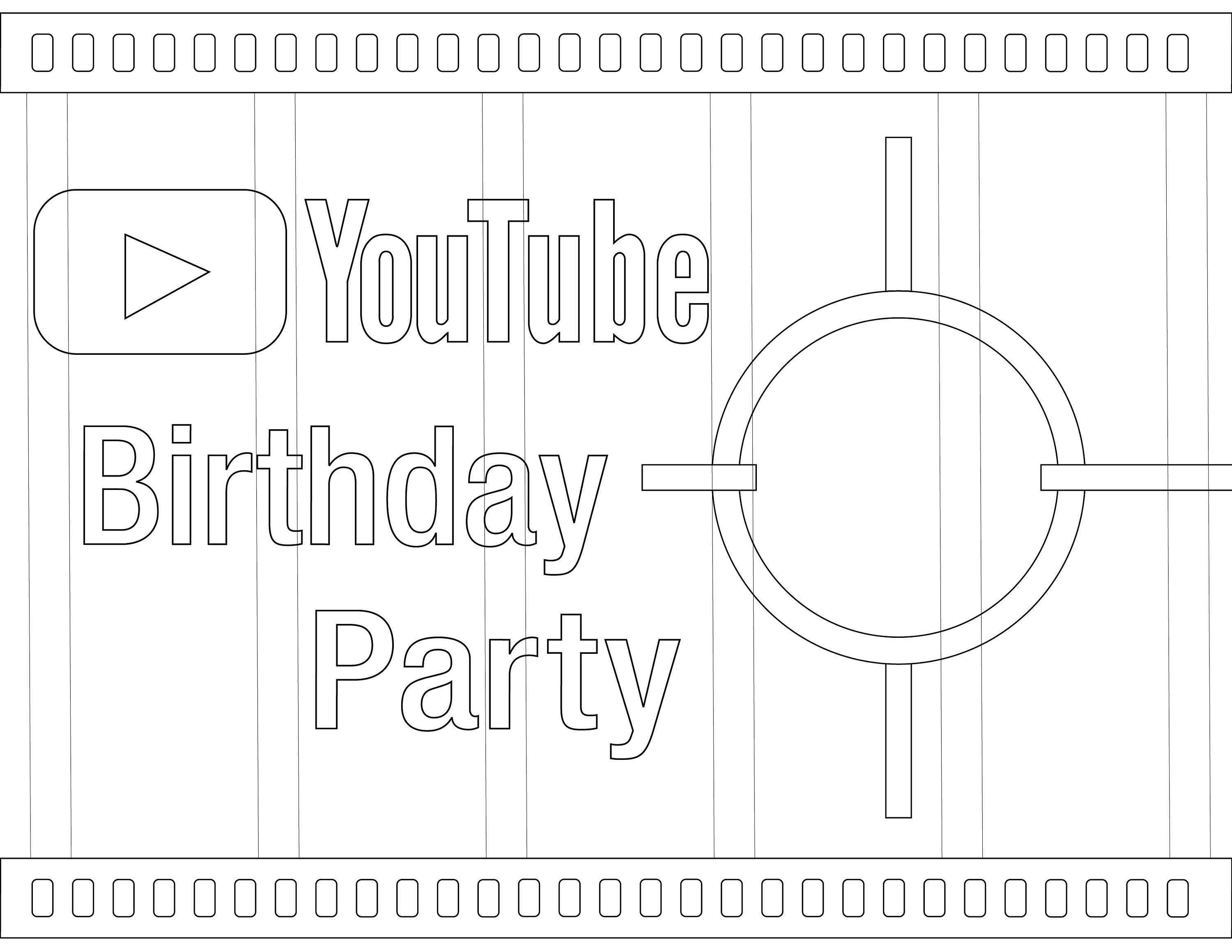 Printable Pages Youtube Video - Etsy Norway