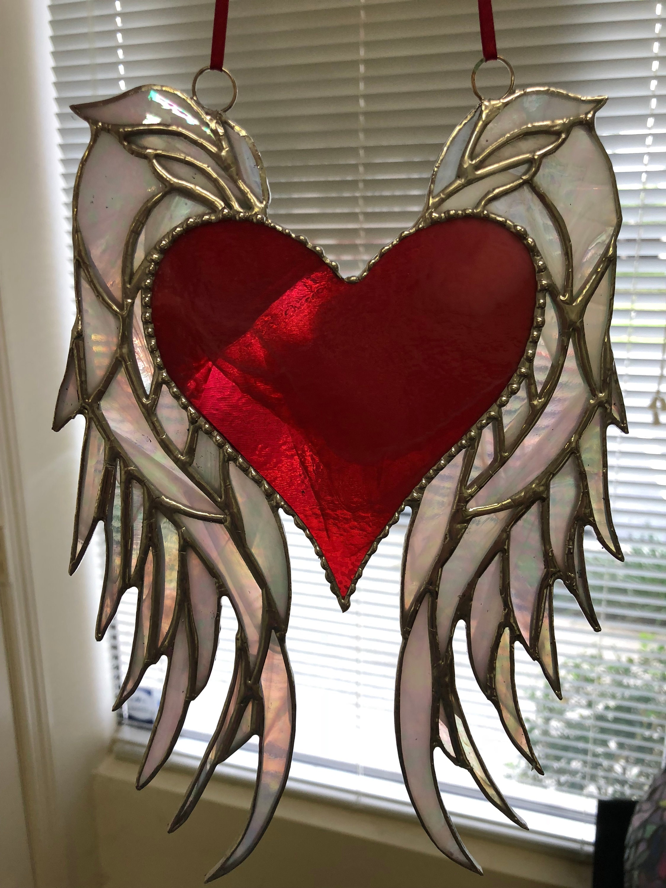 Winged Heart - Etsy