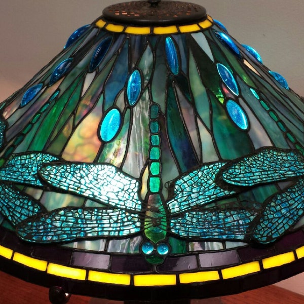 Dragonfly Lamp - Etsy