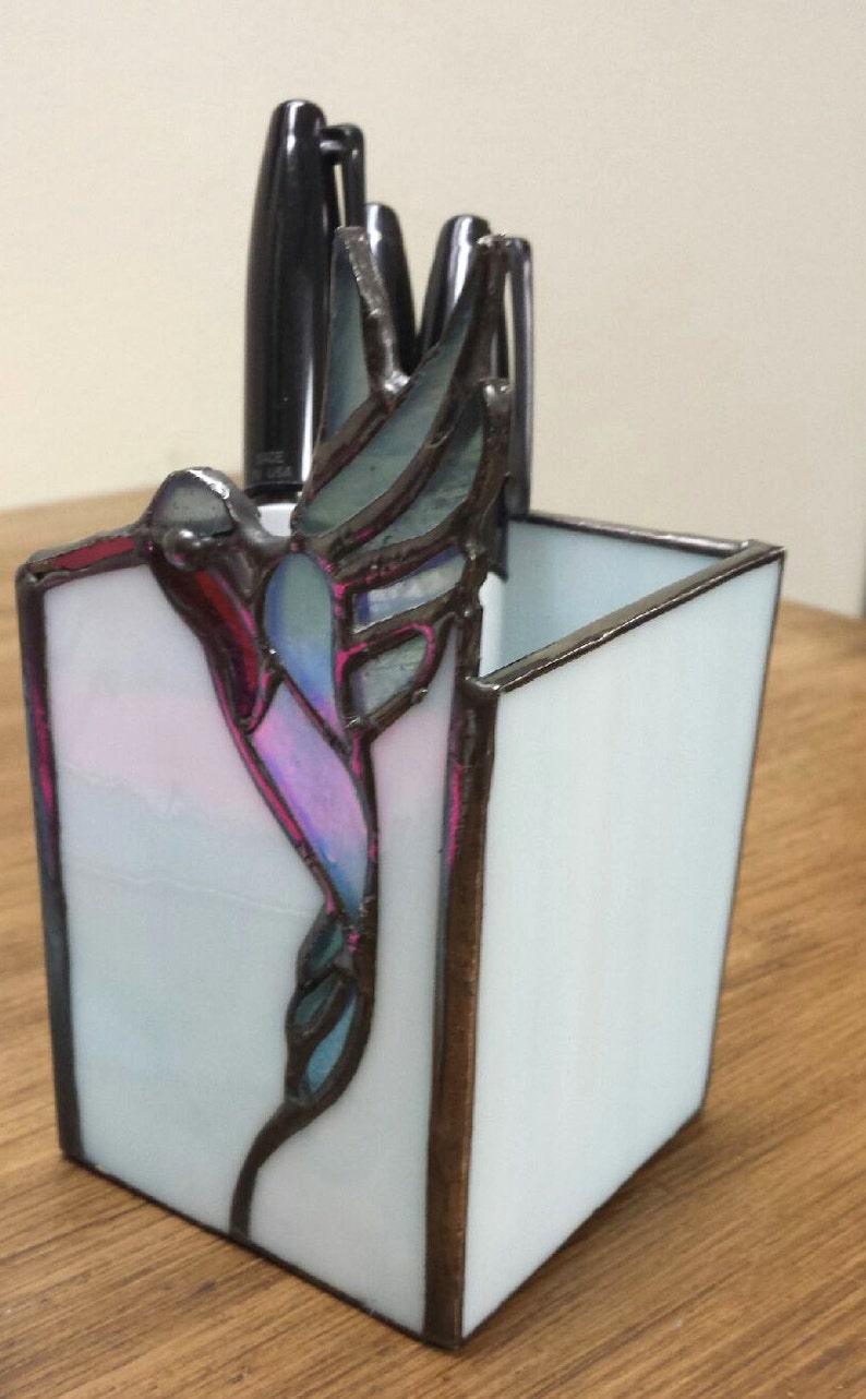 HUMMINGBIRD PENCIL HOLDER. Special Order - Etsy