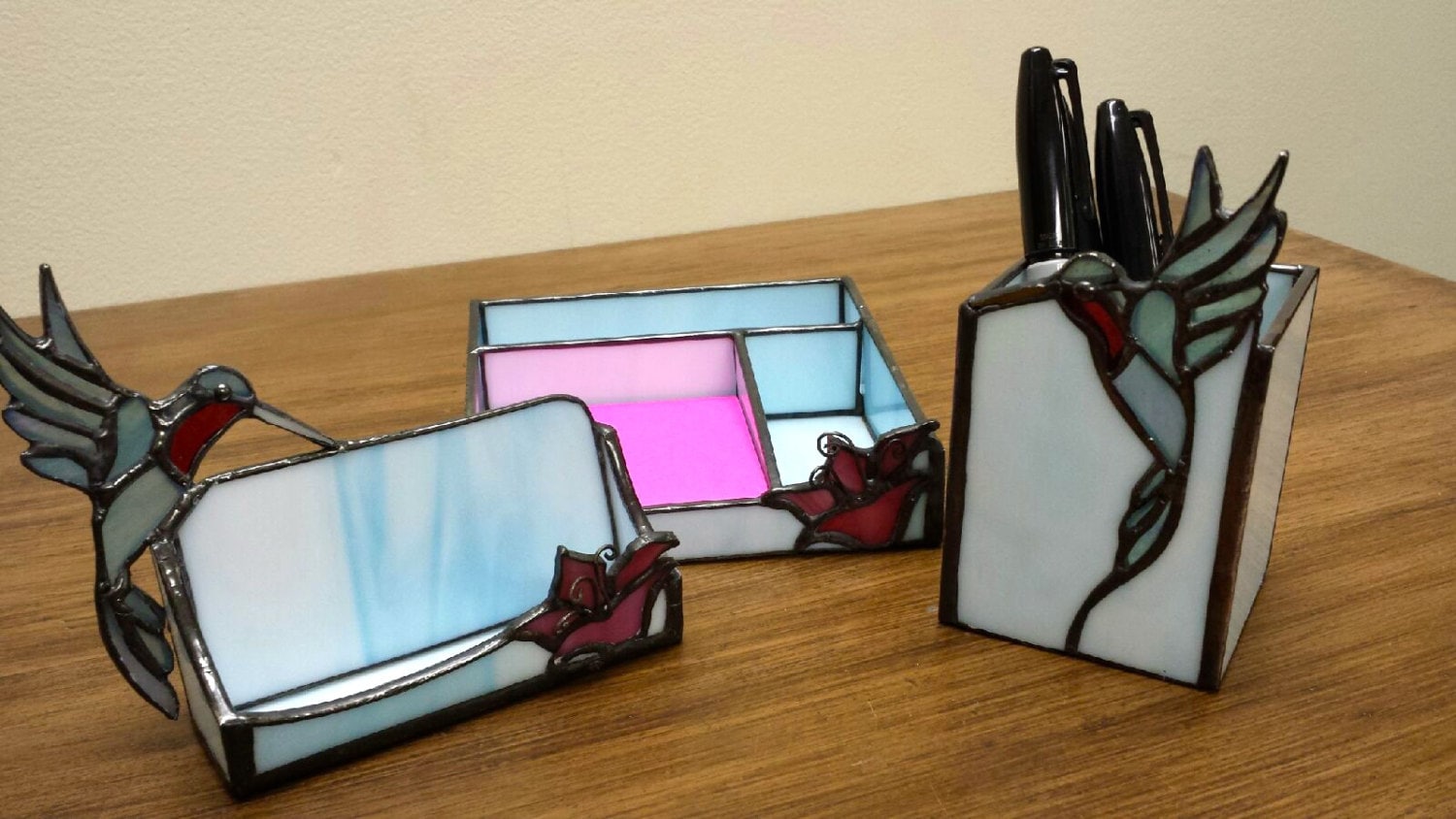 HUMMINGBIRD PENCIL HOLDER. Special Order - Etsy